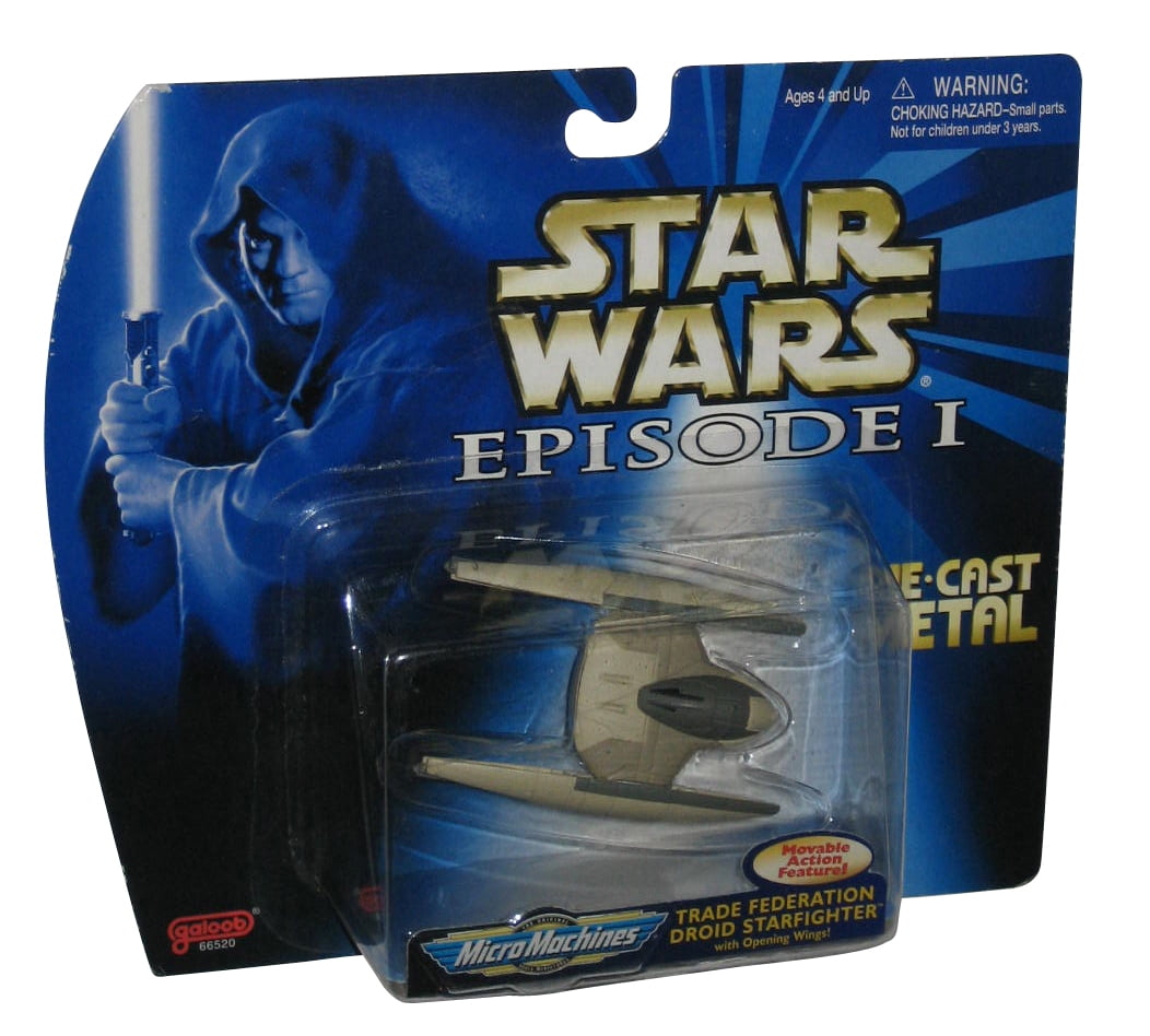 Star Wars Episode I Micro Machines Trade Federation Droid Starfighter ...