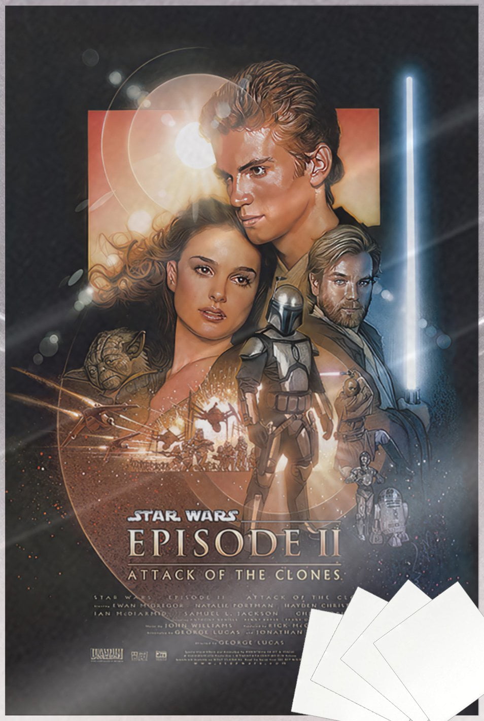 Star Wars Episode II - Attack of The Clones - Movie Poster (Regular ...