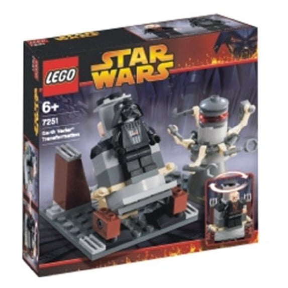 Open Box Star Wars Episode III Lego Set: Darth Vader Transformation ...