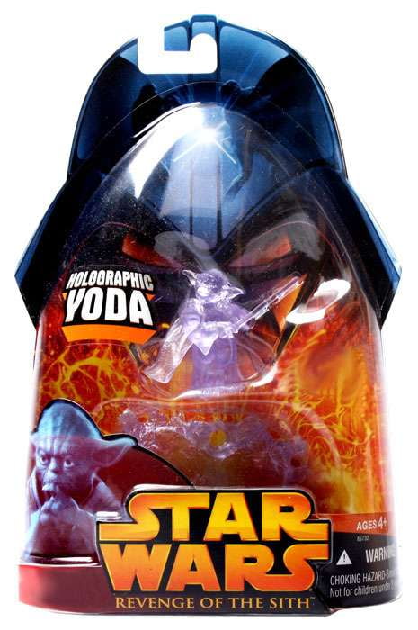 Star Wars Episode III Revenge of The Sith Yoda Hologram Figure - (Toys ...