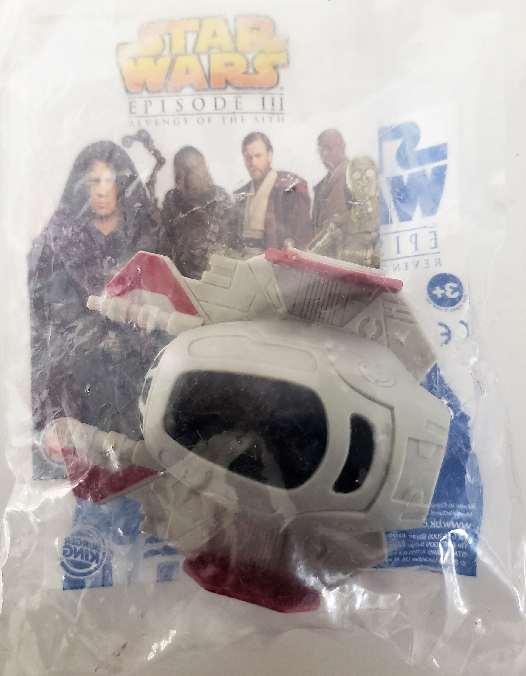 Star Wars Episode III Revenge of the Sith 2005 Burger King Toy - Jedi ...