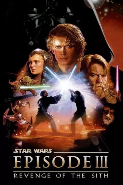 Star Wars: Episode Iii - Revenge Of The Sith (2005) Poster NO FRAMED ...