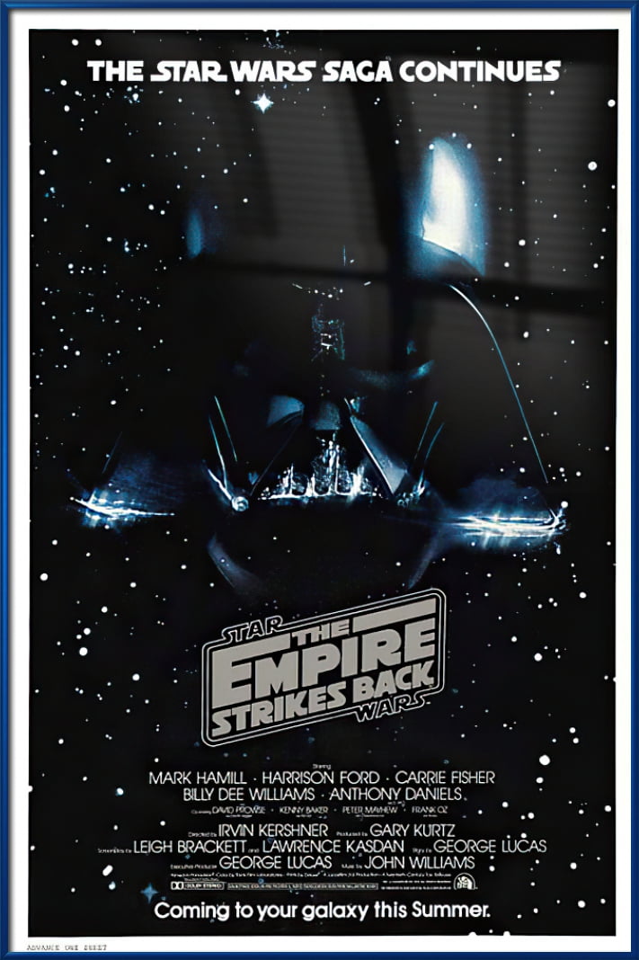 Star Wars: Episode V - The Empire Strikes Back - Framed Movie Poster ...