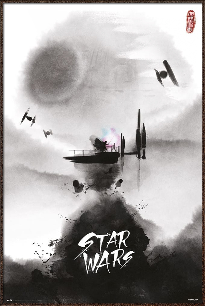 Star Wars: Episode VI - Return Of The Jedi - Framed Movie Poster ...