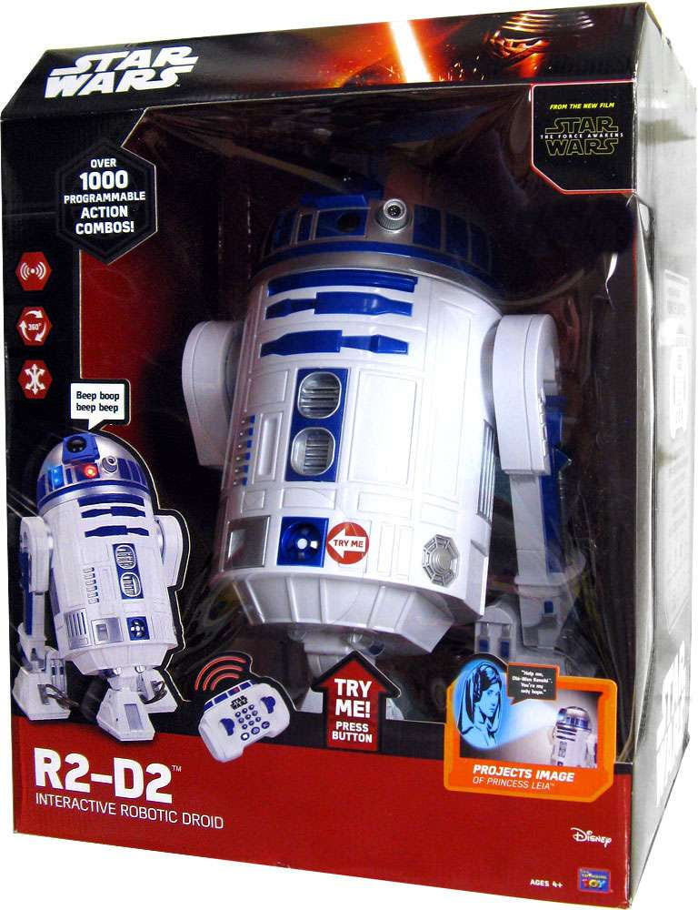 Star Wars: Episode VII The Force Awakens - R2-D2(TM) Interactive Robotic Droid - Walmart.com