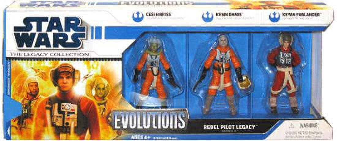 Star Wars - Evolutions - Action Figure Set - REBEL PILOT LEGACY (Cesi ...