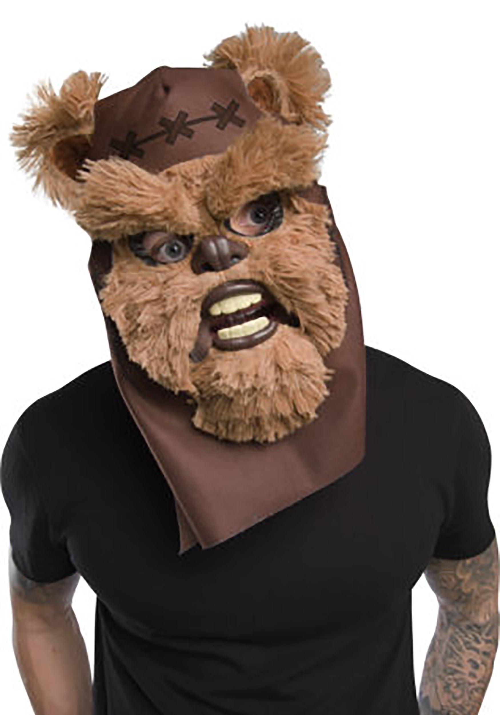 Star Wars Ewok Movable Jaw Mask Costume Accessory - Walmart.com