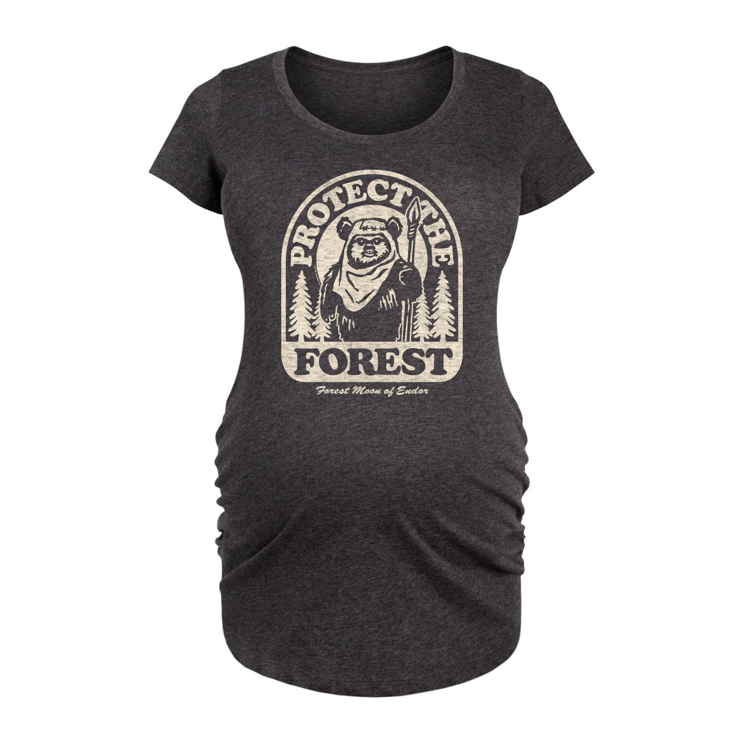 Star Wars - Ewok Protect The Forest - Maternity Scoop Neck Tee ...