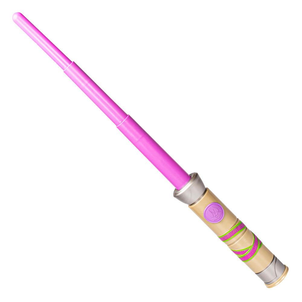 Star Wars Retractable Galactic Lys Solay Purple Extendable Lightsaber ...