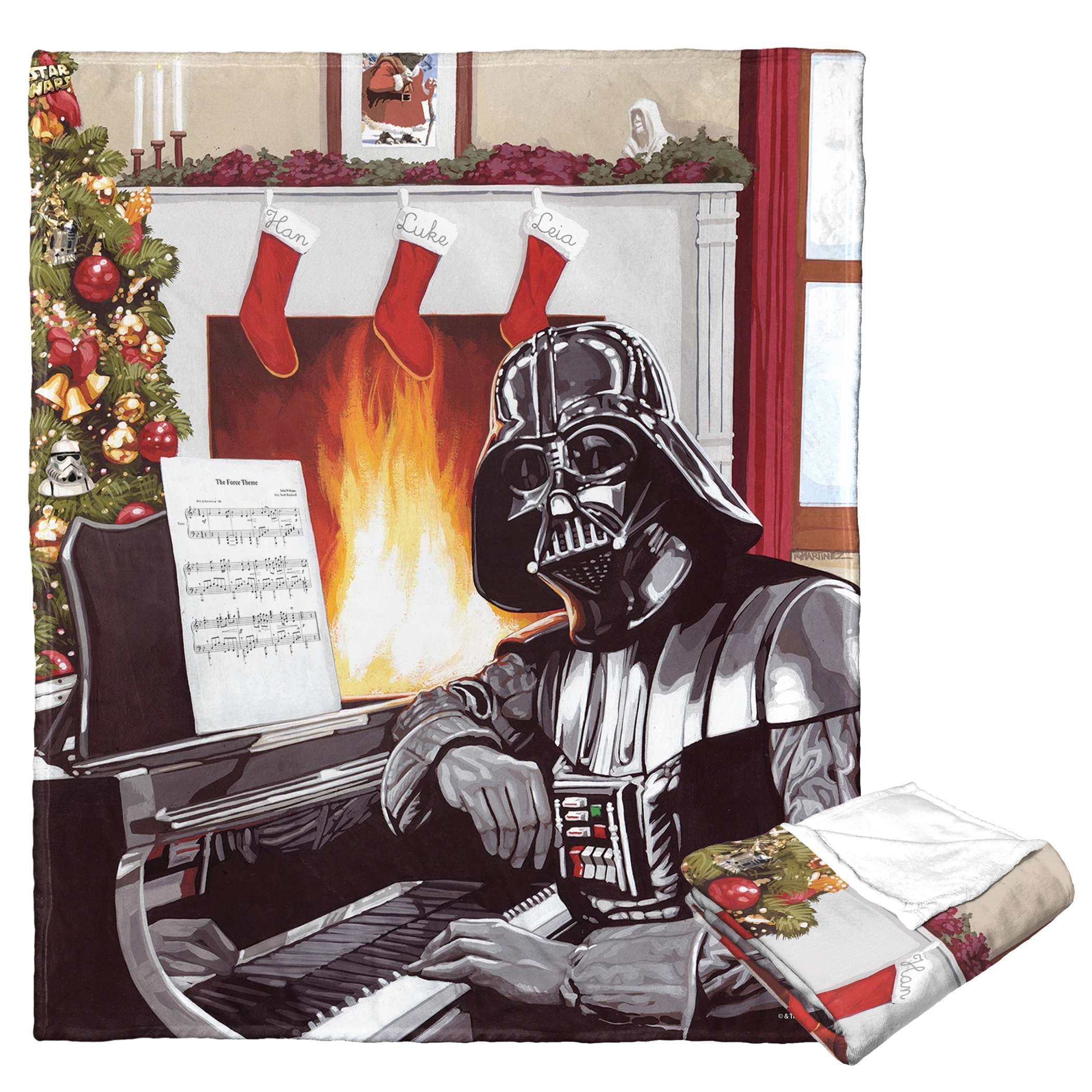 Star Wars Festive Sith Kids Silk Touch Throw Blanket - Walmart.com