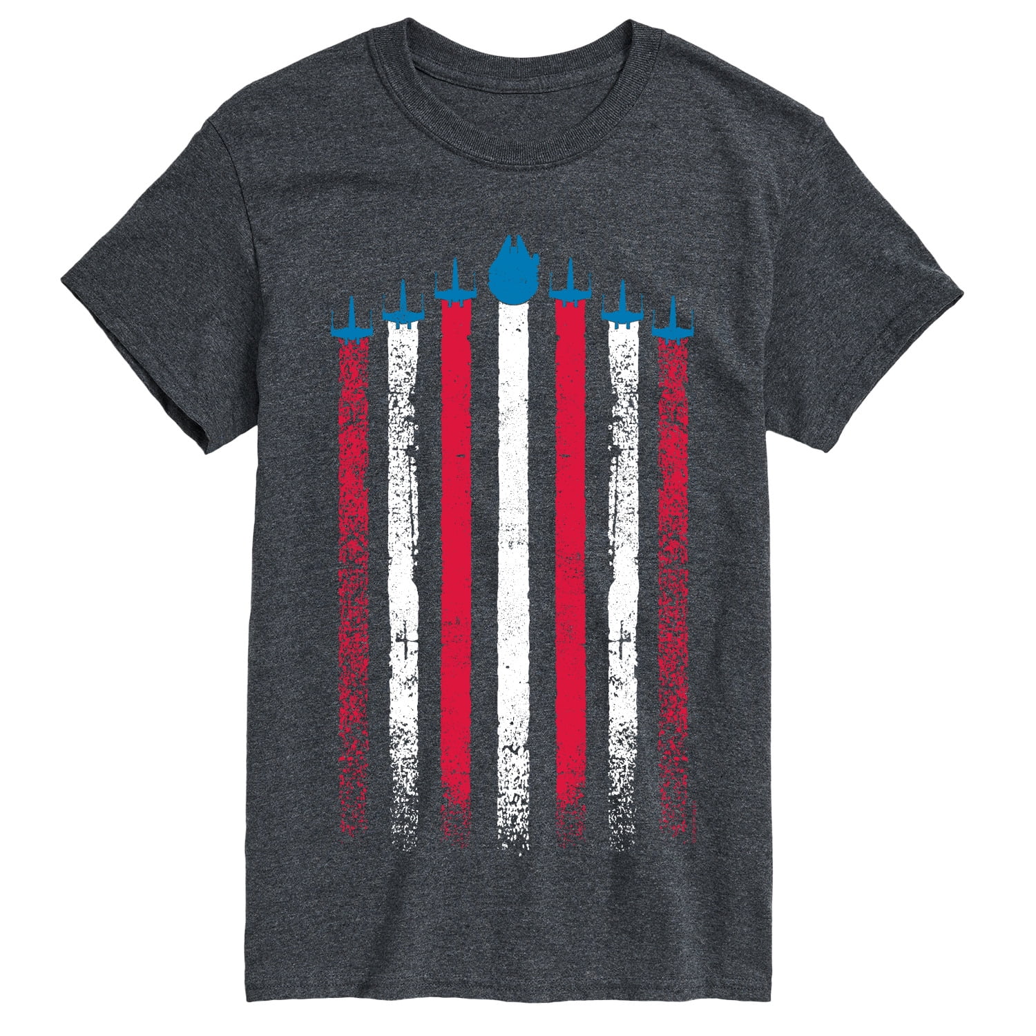 Star Wars - Flag Ships Americana - Men's Short Sleeve Graphic T-Shirt ...