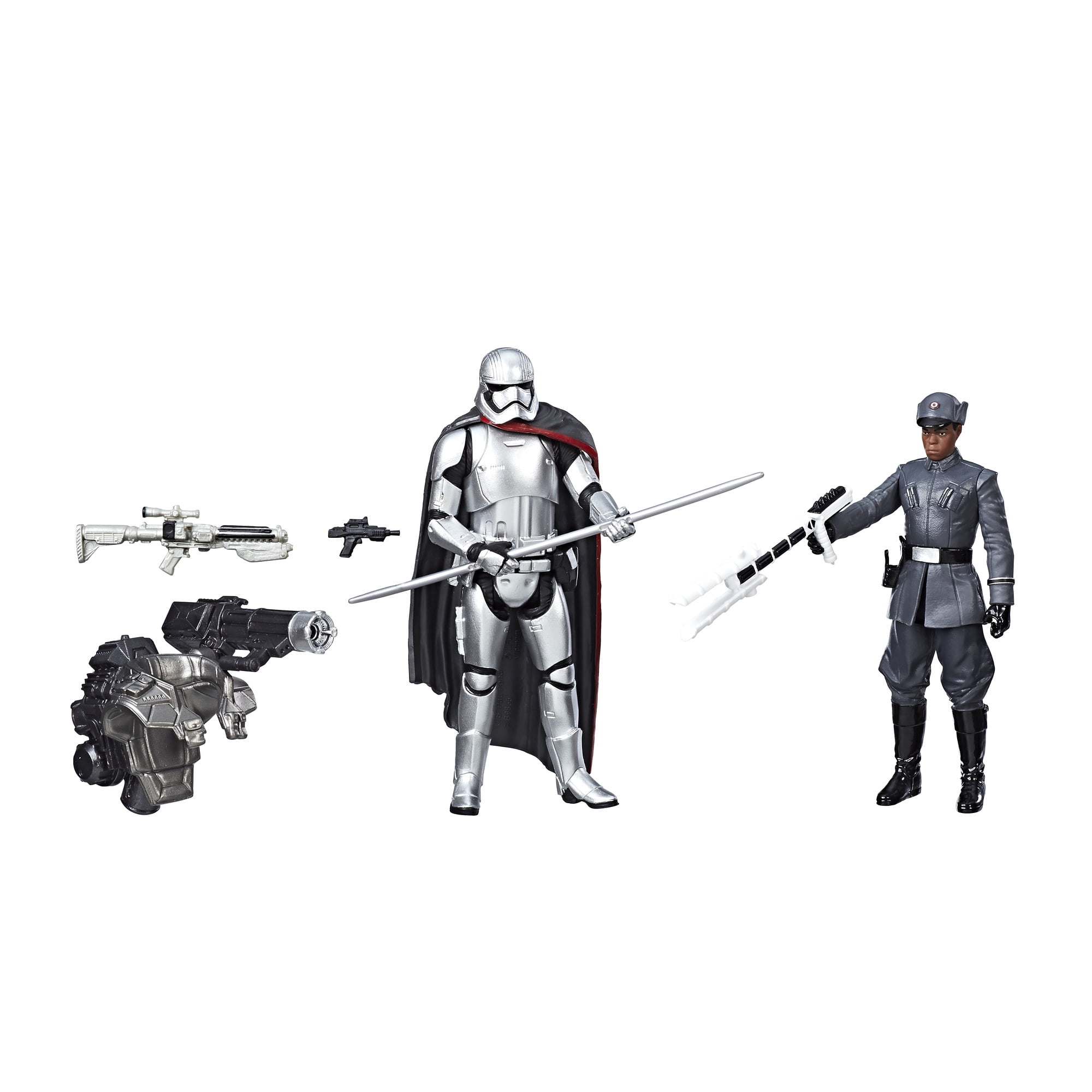 Star Wars Force Link Finn (First Order Disguise) & Captain Phasma Pack ...