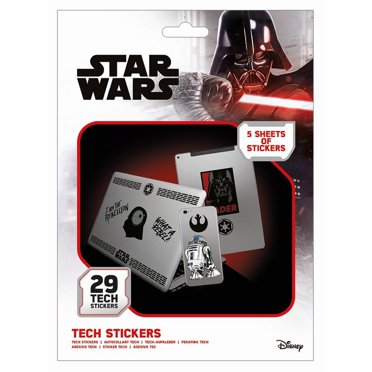 Star Wars Decals: Set of 50 Assorted Theme Stickers - Walmart.com