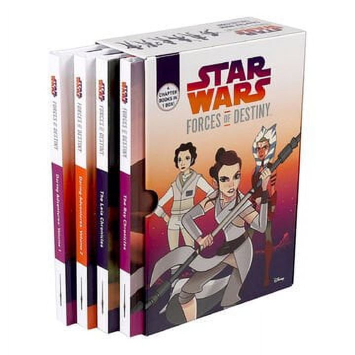 Star Wars Forces of Destiny: 4 Book Box Set - The Rey Chronicles, The ...