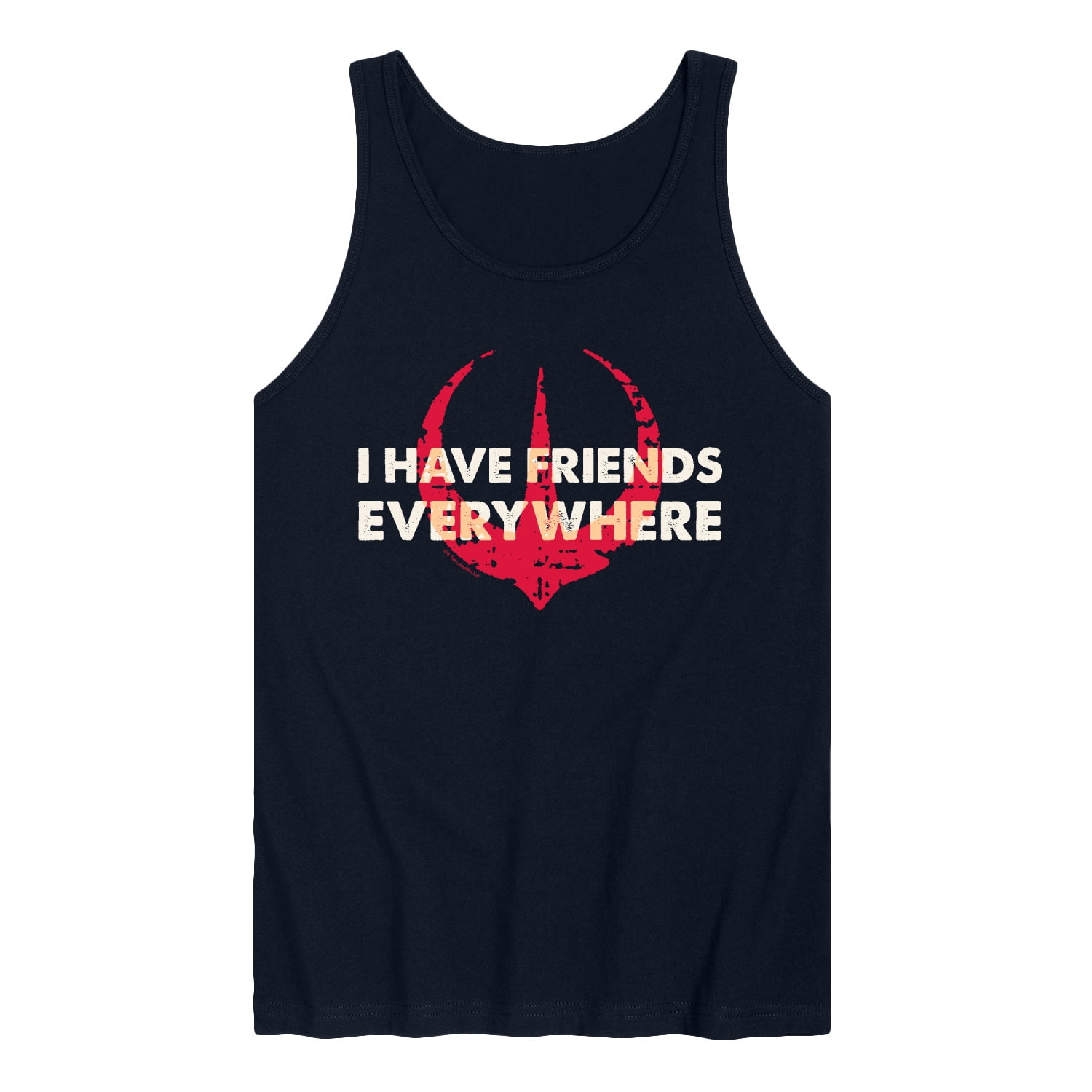 Star Wars - Friends Everywhere - Men's Sleeveless Graphic Tank ...