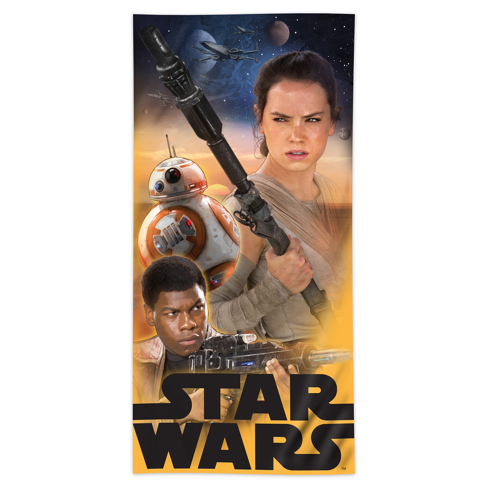 Star Wars Friends of The Force Cotton Beach Bath Towel, 28" x 58 ...