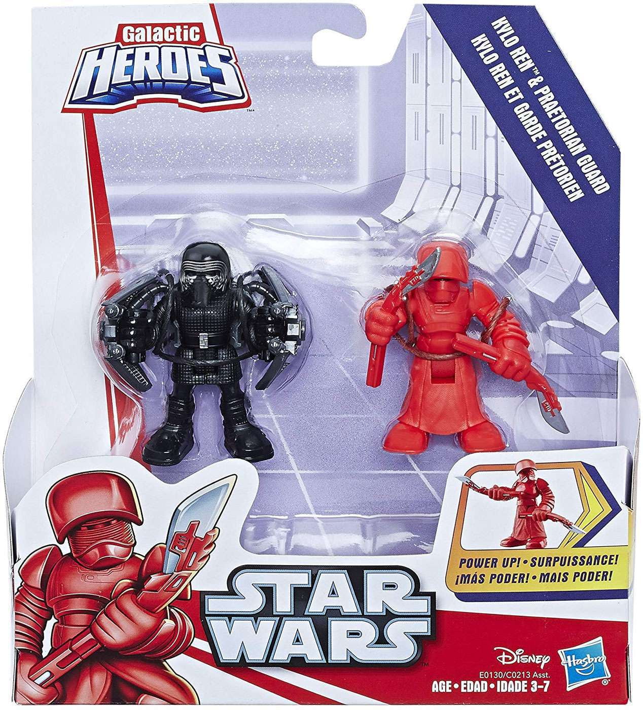 Star Wars Galactic Heroes Kylo Ren Elite Praetorian Guard Mini Figure 2 Pack