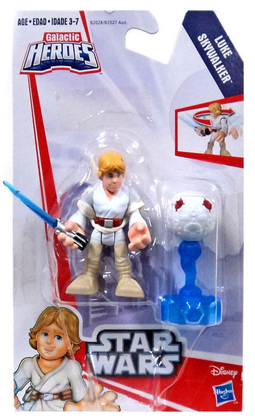 Star Wars Galactic Heroes Luke Skywalker Mini Figure - Walmart.com