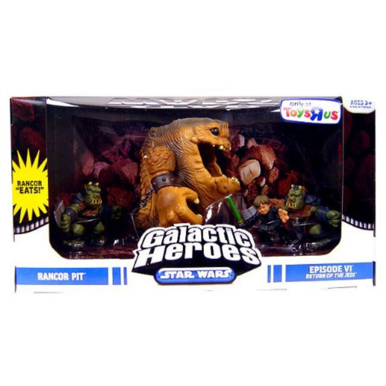 Star Wars Galactic Heroes Mini Figure Rancor Pit Multi-Pack - Walmart.com