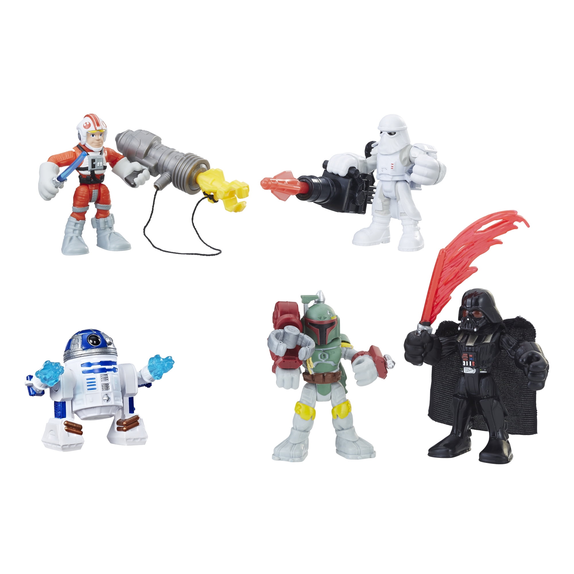 Star Wars Galactic Heroes Multipack, Pack of 5 Figures - Walmart.com
