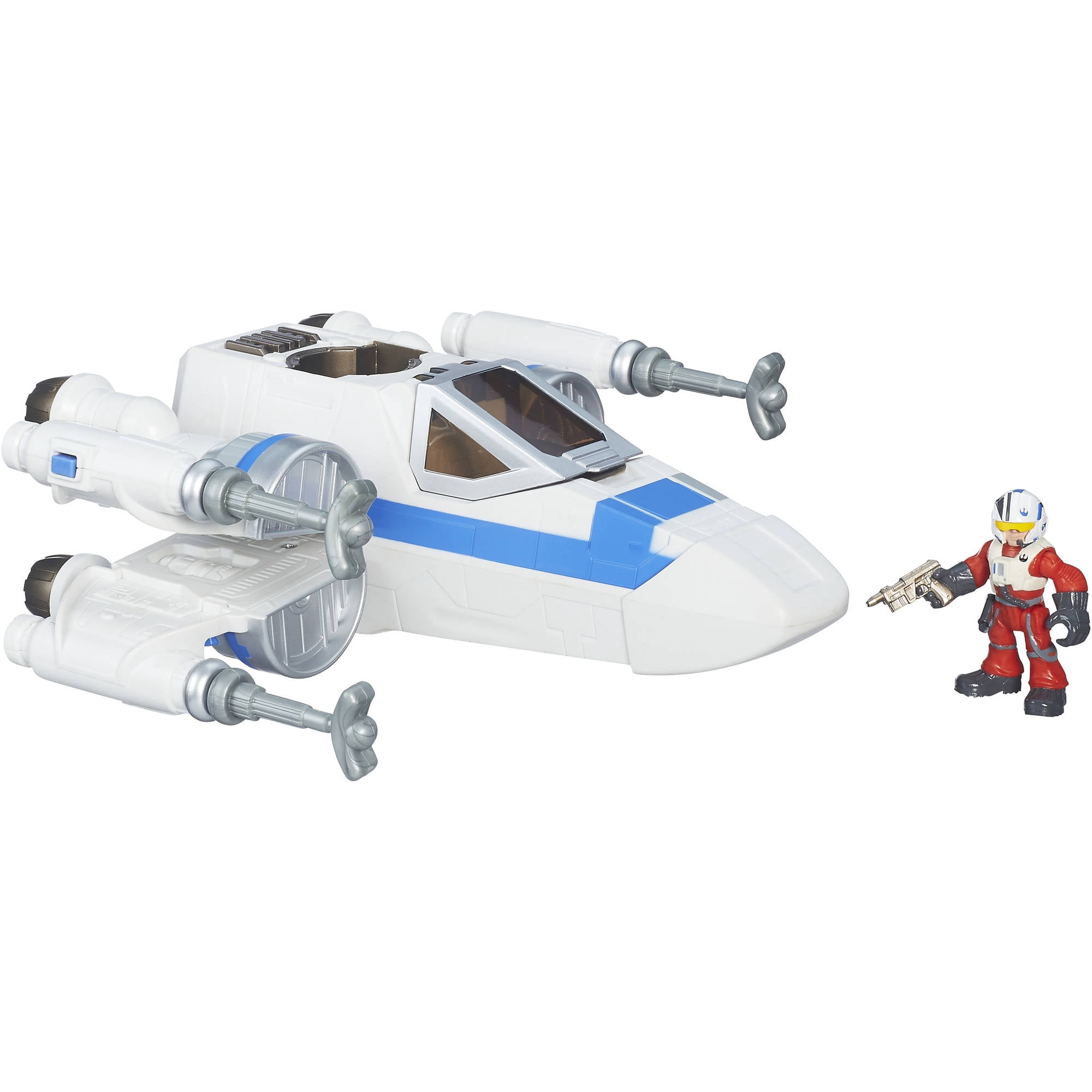 Star Wars Heroes Poe Damerons X-Wing Vehicle - 10 Length - Walmart.com