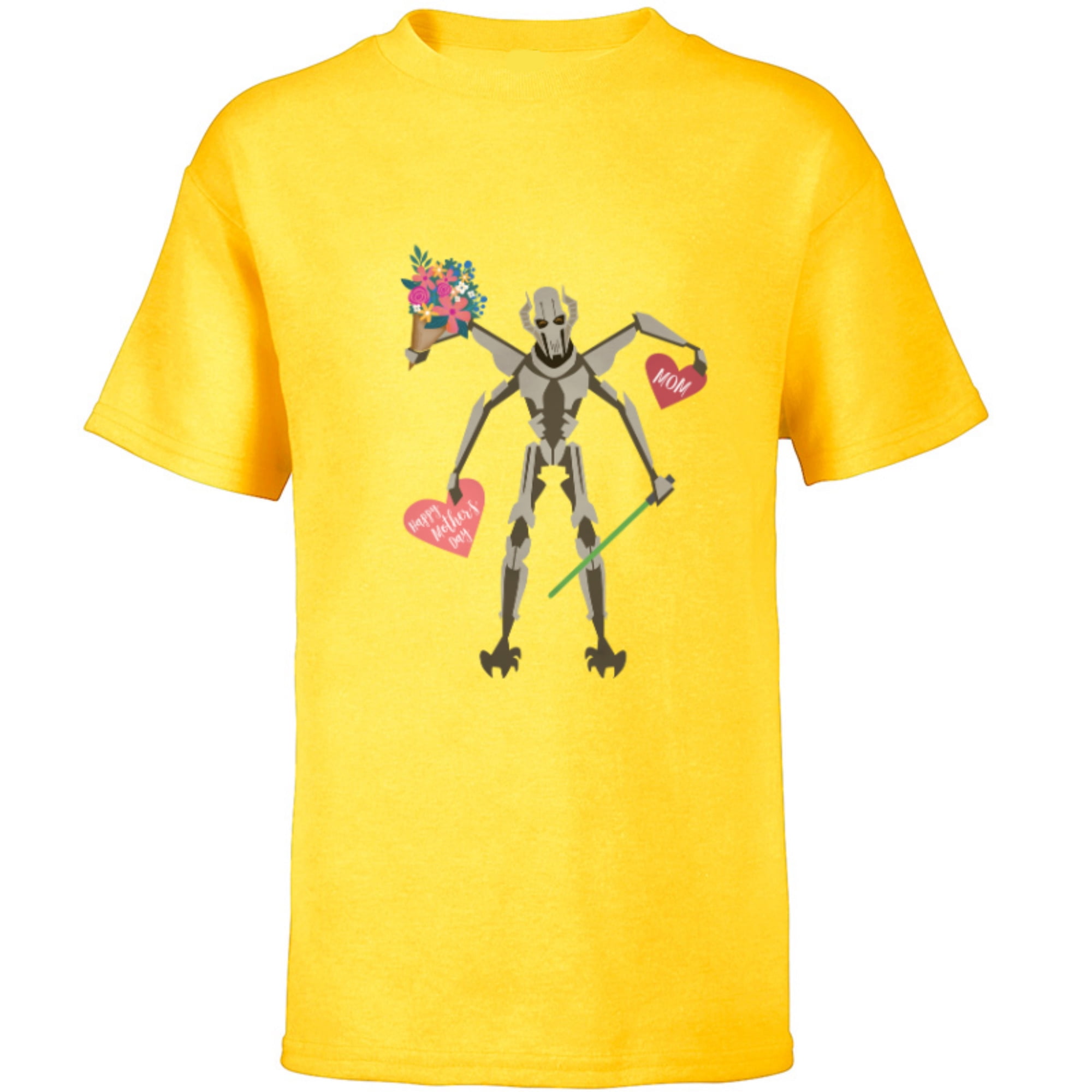 Star Wars General Grievous Mother's Day - Short Sleeve T-Shirt for Kids ...