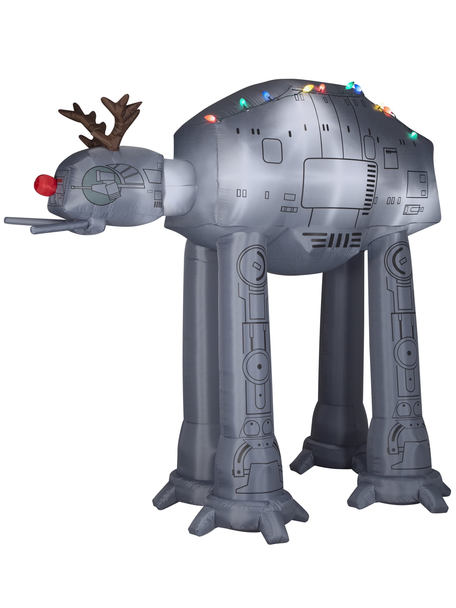 Star Wars Outdoor Decoration: 8 Ft. Giant AT-AT Walker Christmas ...