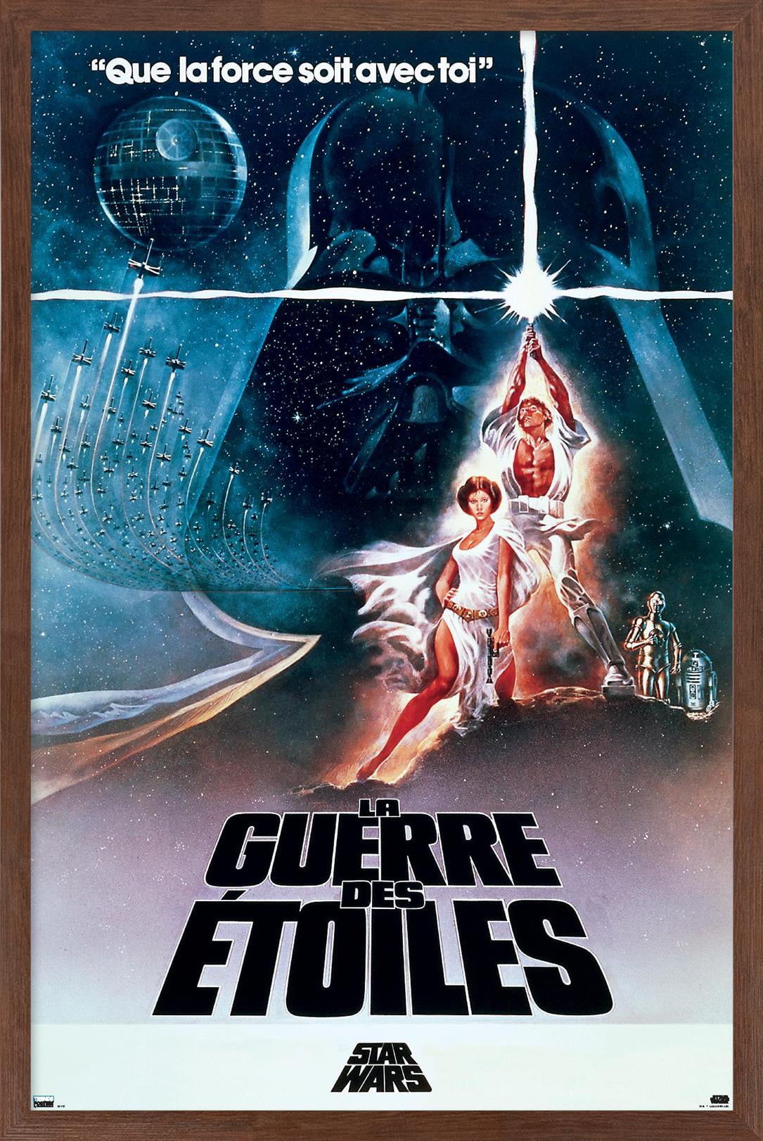 Star Wars: Global Art - A New Hope One Sheet France Wall Poster, 14.725 ...