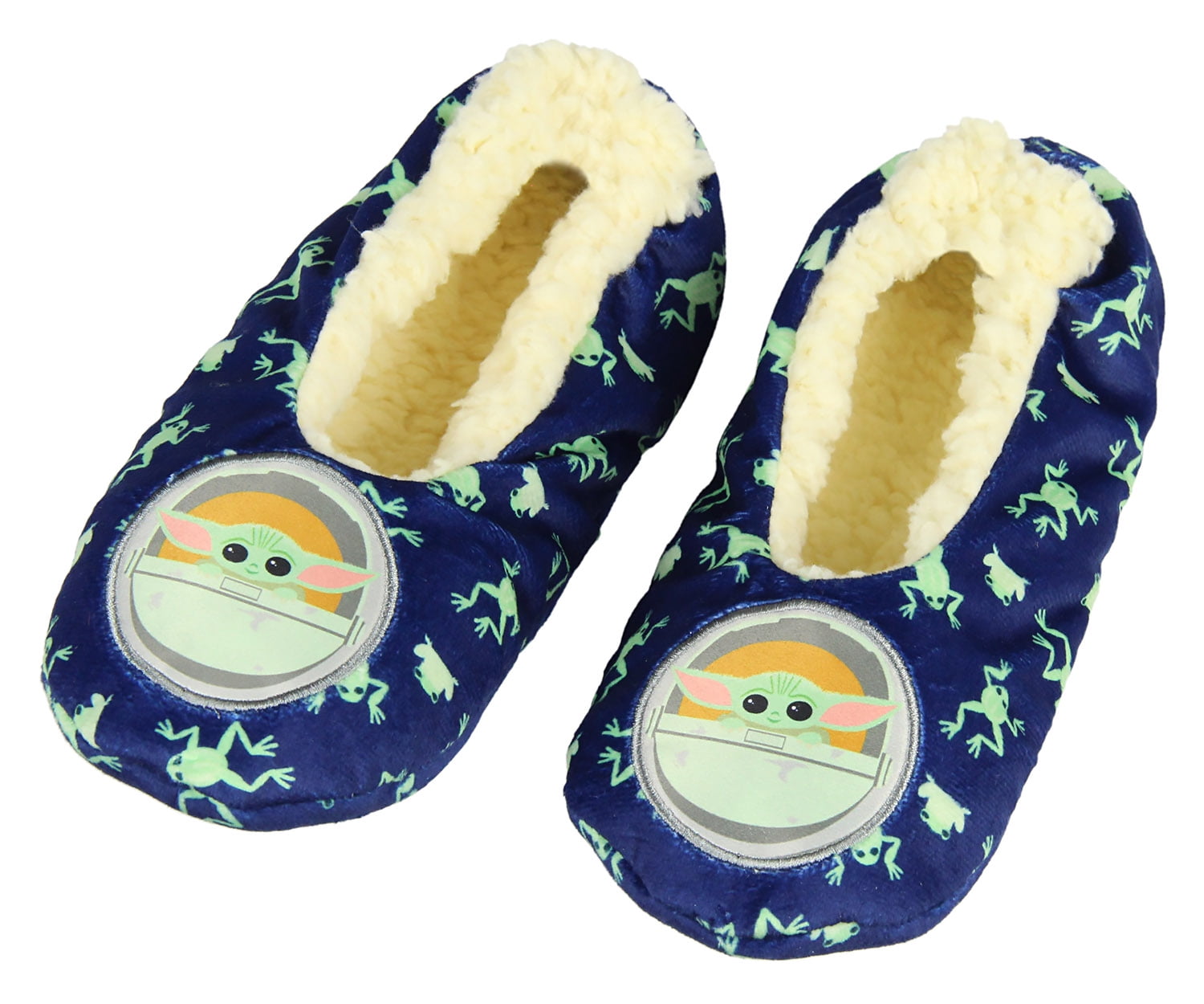 Star Wars Grogu Baby Yoda Slippers Frog Character Slipper Socks With No ...