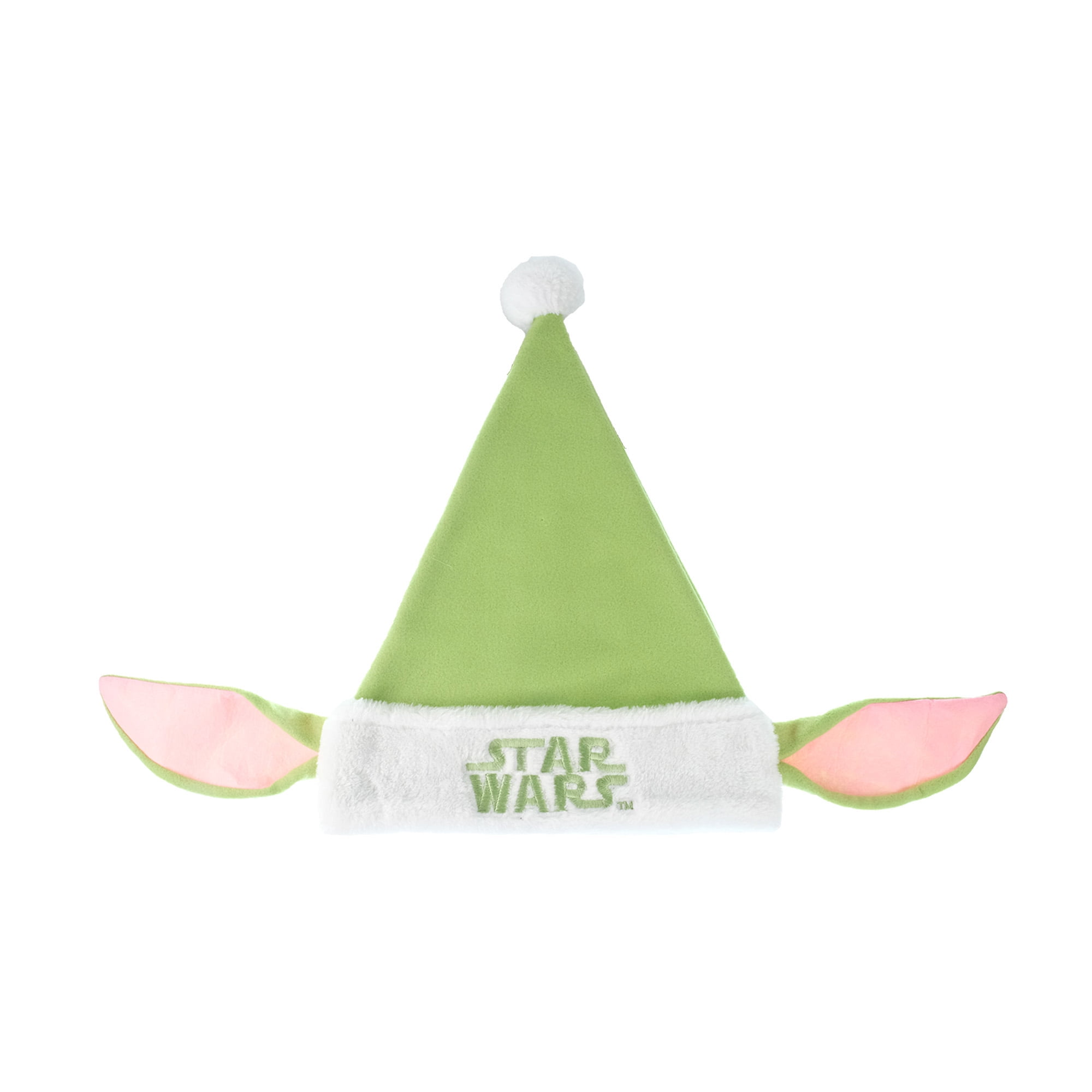 Star Wars, Grogu Ears Santa Holiday Hat, 16 inches Tall, green, Unisex ...