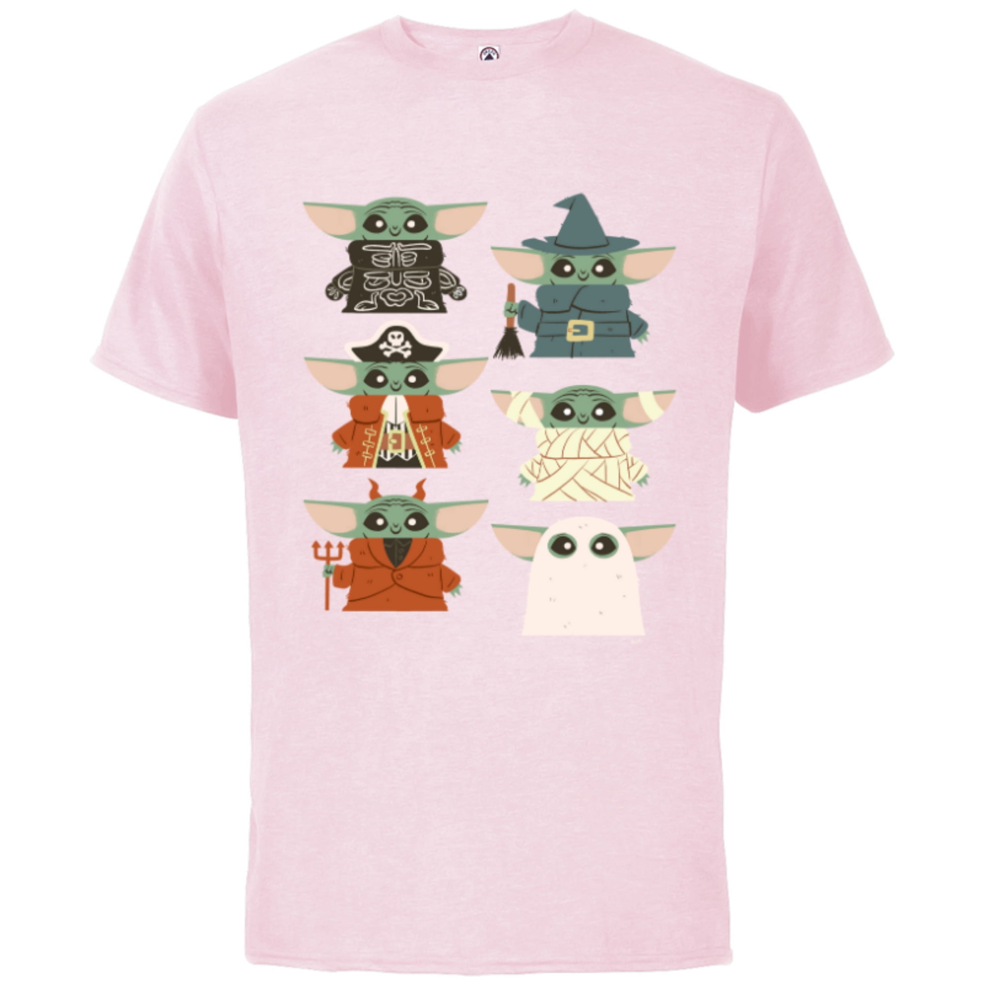 Star Wars Grogu Halloween Costumes - Short Sleeve Cotton T-Shirt for ...