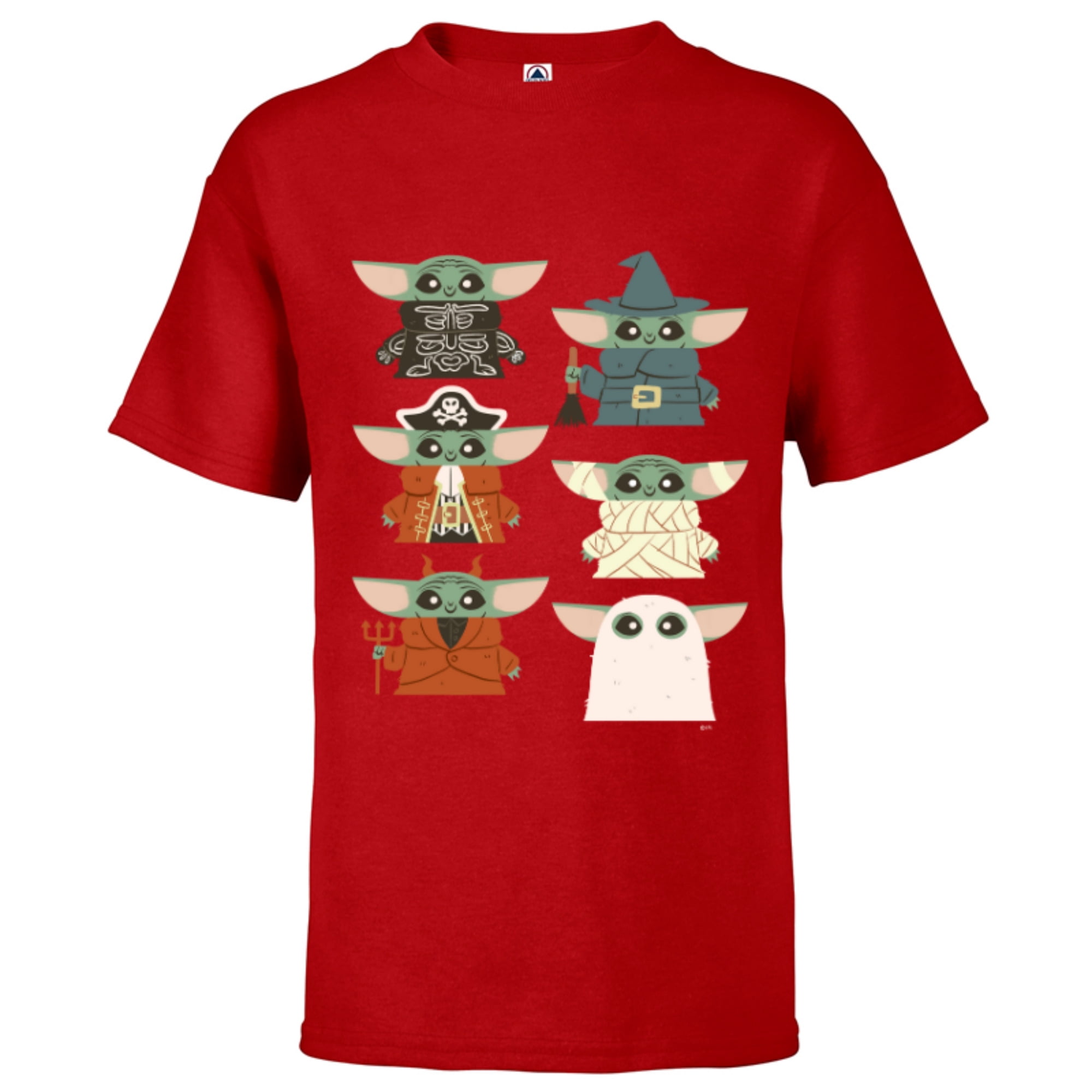 Star Wars Grogu Halloween Costumes - Short Sleeve T-Shirt for Kids ...