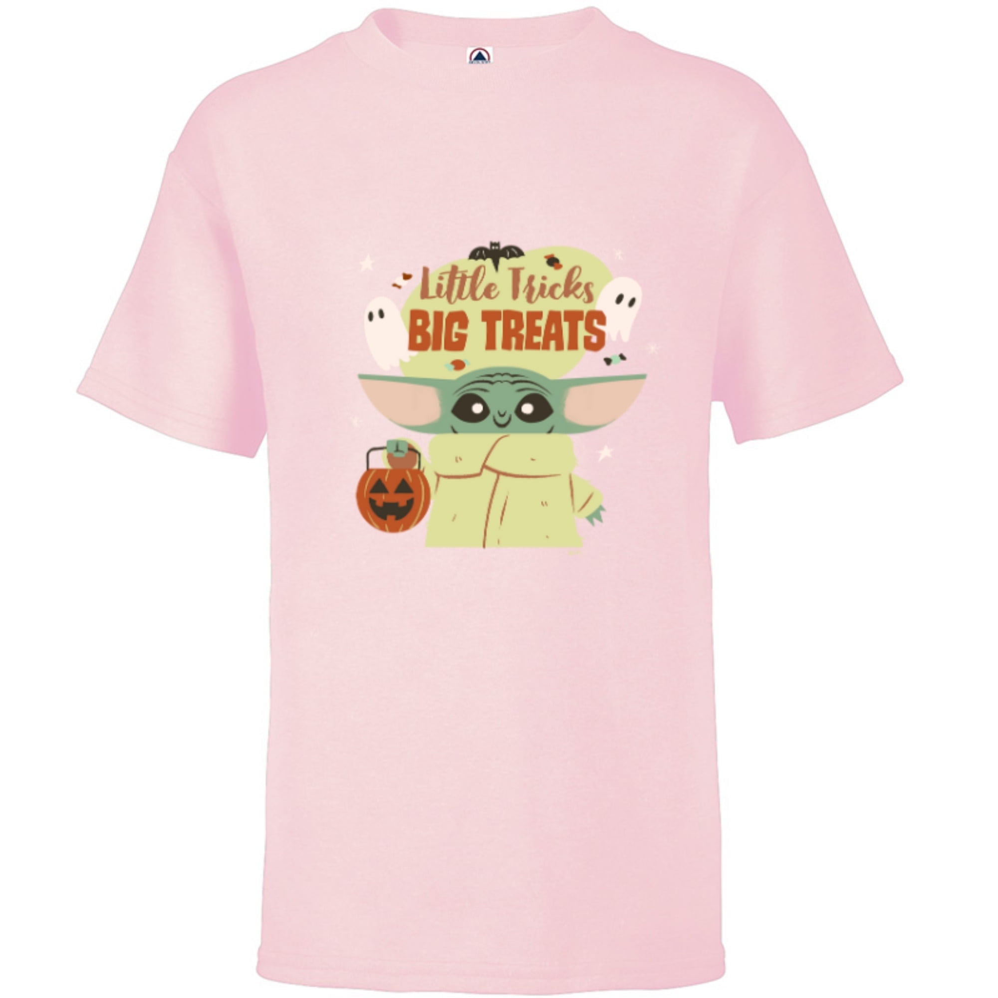 Star Wars Grogu Halloween Little Tricks Big Treats - Short Sleeve T ...