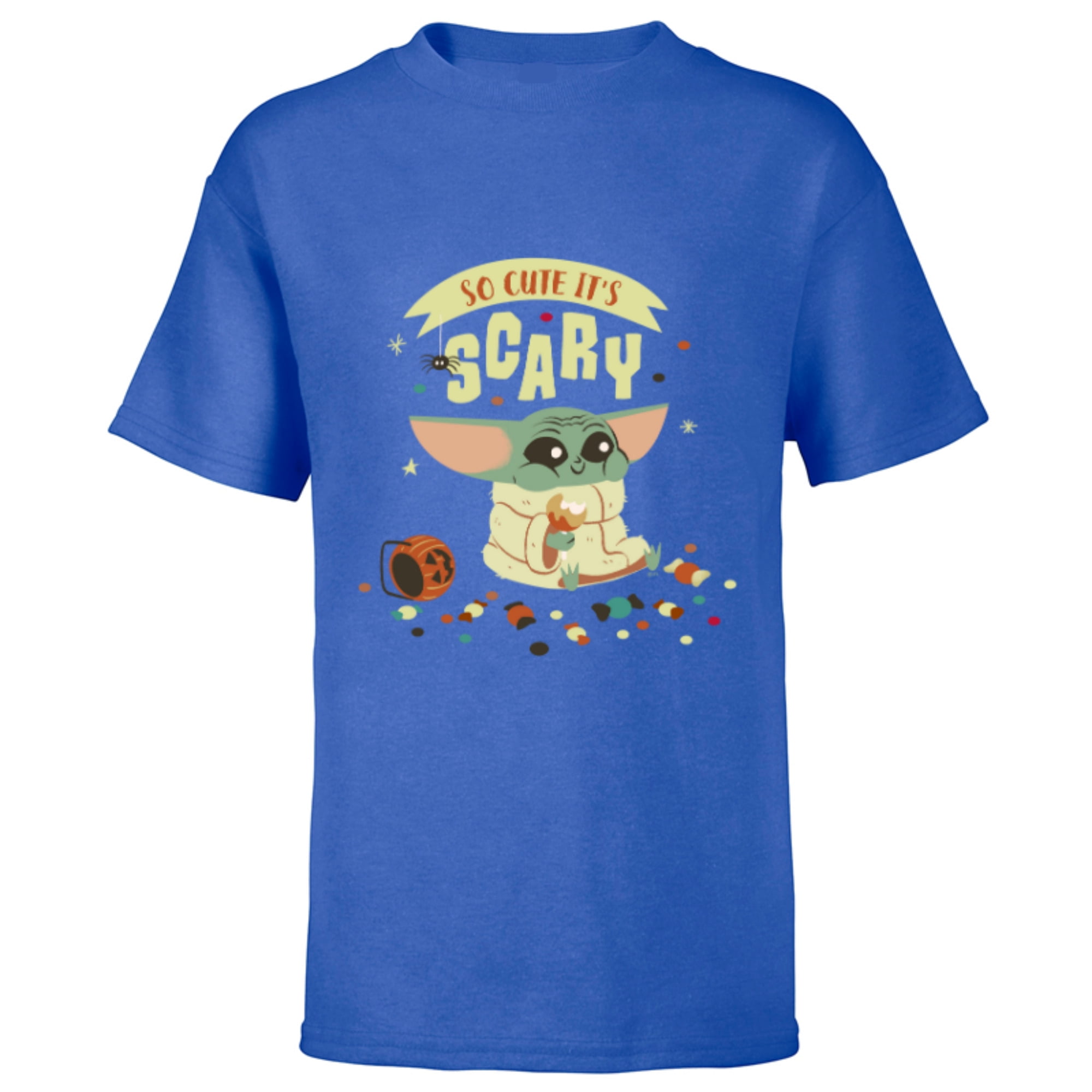 Star Wars Grogu Halloween So Cute It’s Scary - Short Sleeve T-Shirt for ...