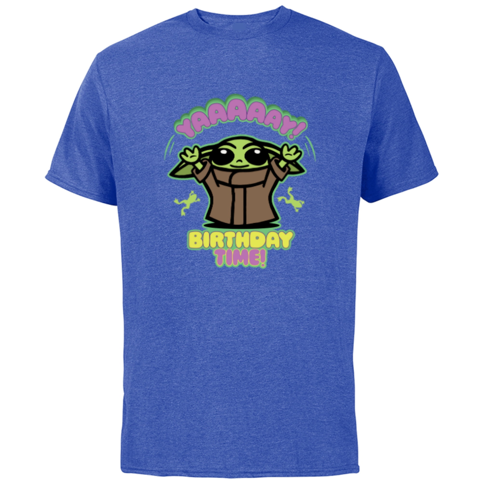 Star Wars Grogu The Mandalorian Cute Yaaaaay! Birthday Time - Short ...