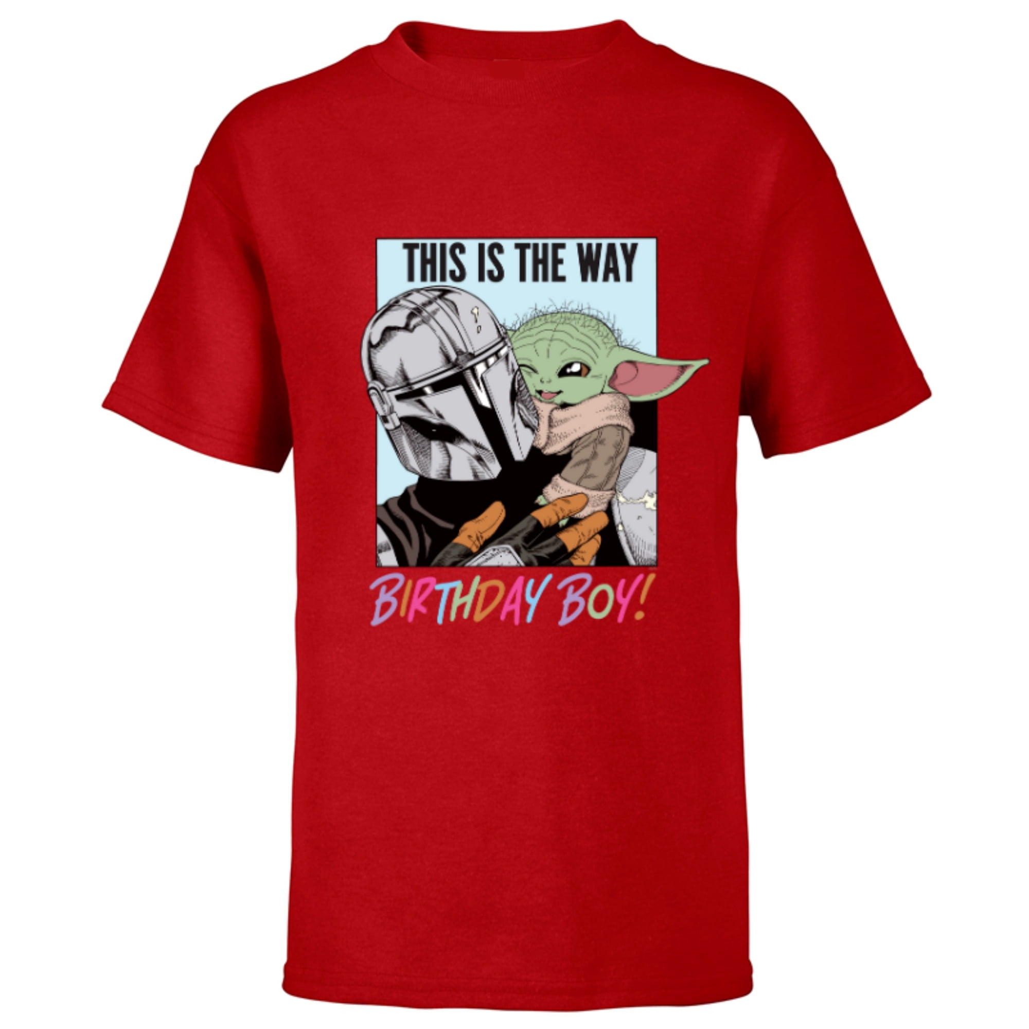 Star Wars Grogu The Mandalorian This is the Way Birthday Boy - Short ...