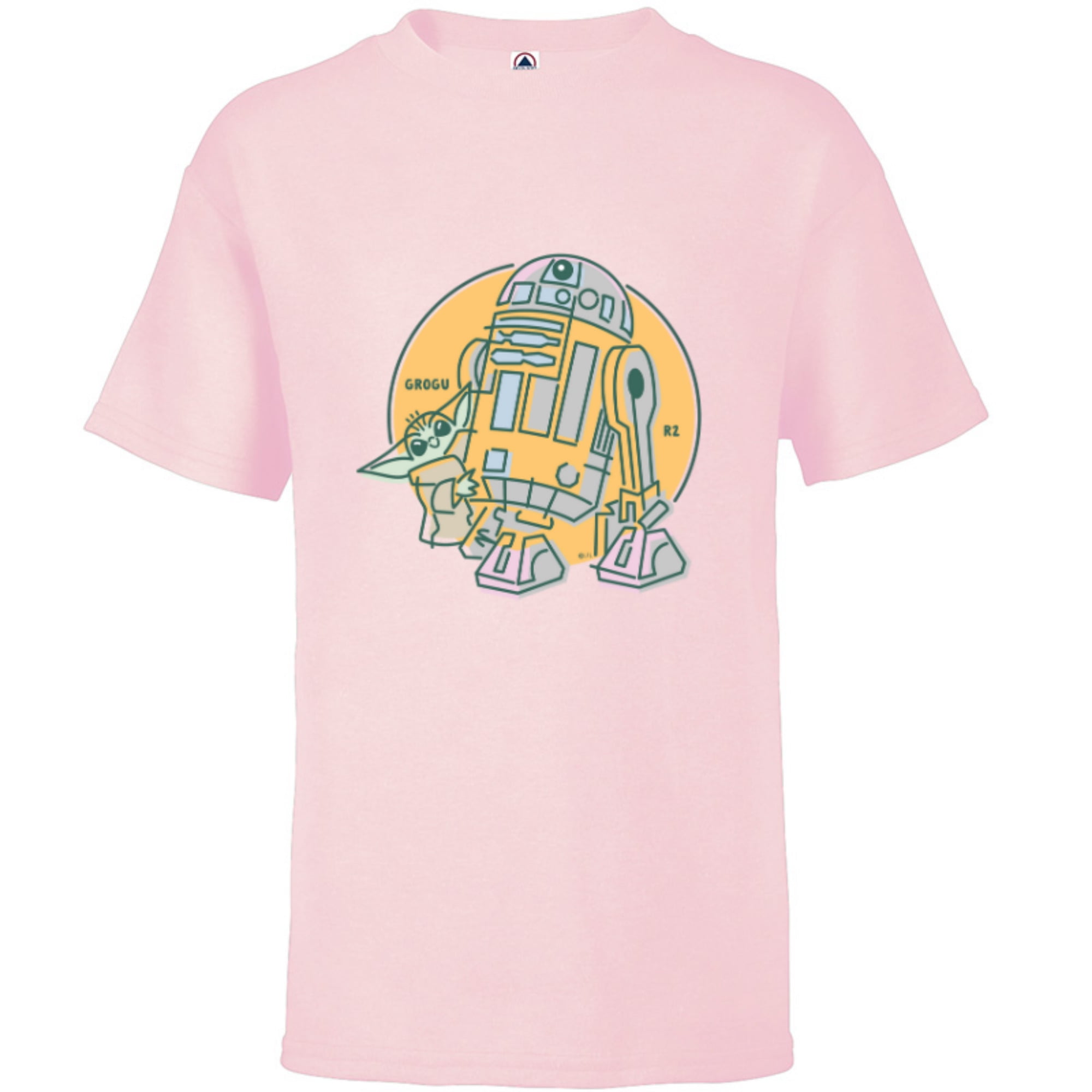 Star Wars Grogu and R2-D2 New Best Friends - Short Sleeve T-Shirt for ...