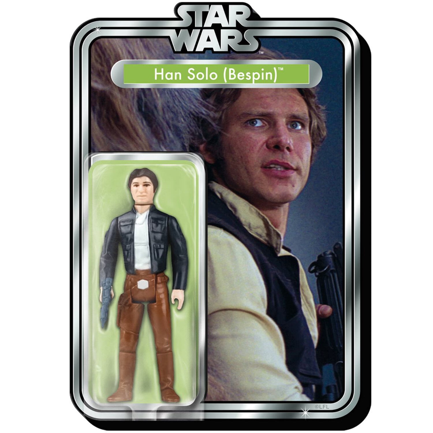 Star Wars Han Solo Action Figure Funky Chunky Magnet - Walmart.com
