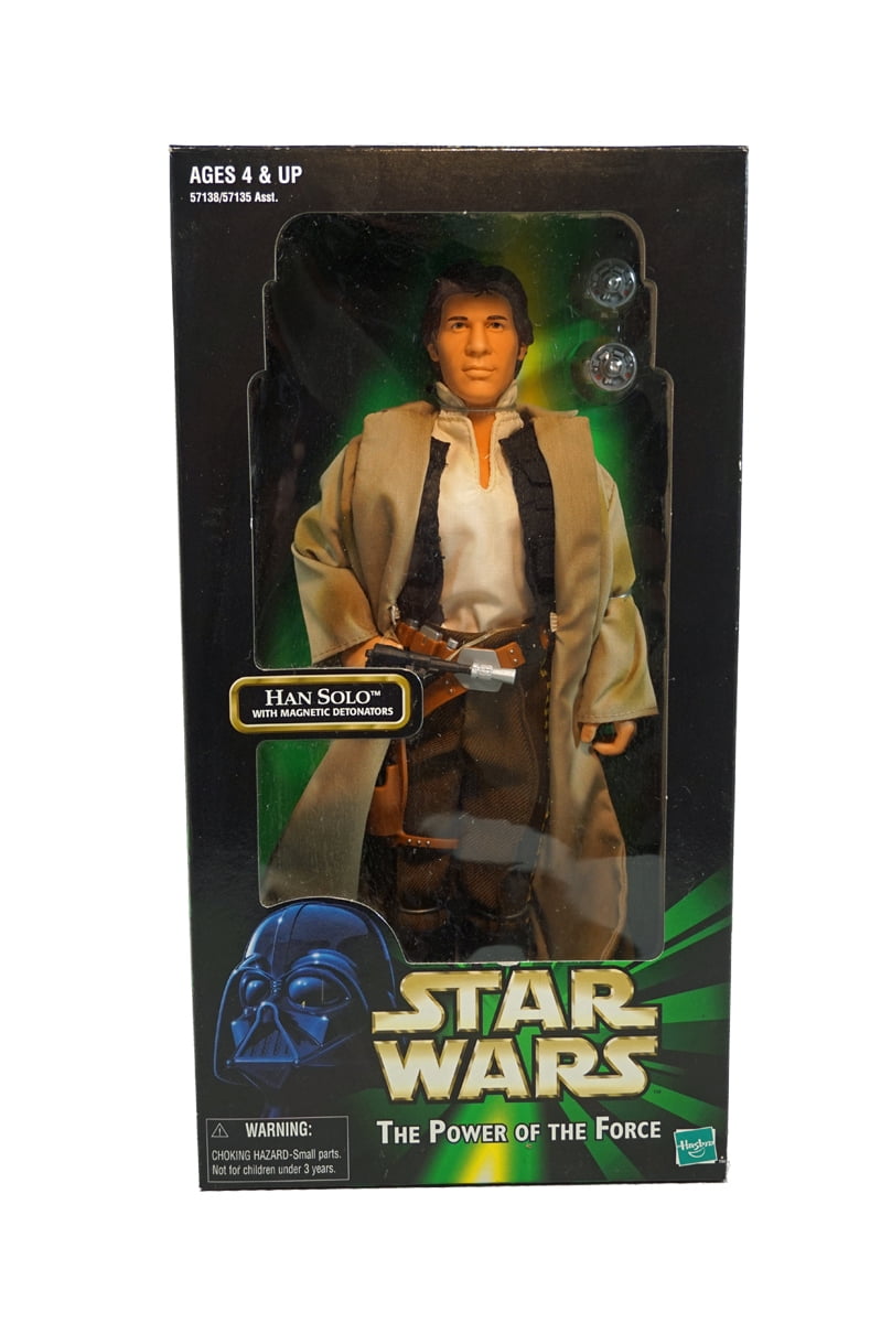 Star Wars Han Solo Action Figure with Magnetic Detonators - The Power ...