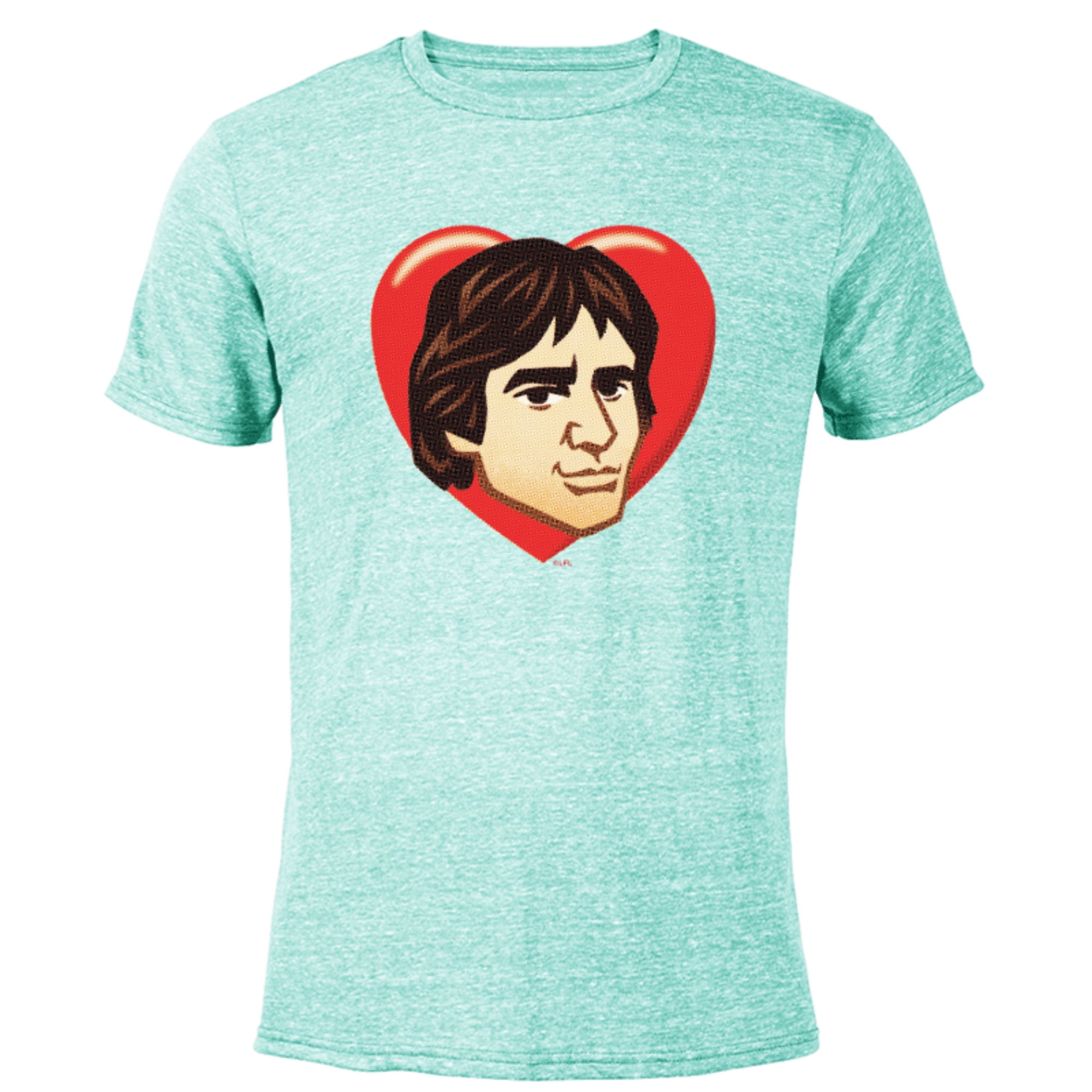 Star Wars Han Solo Cartoon Heart - Short Sleeve Blended T-Shirt for ...