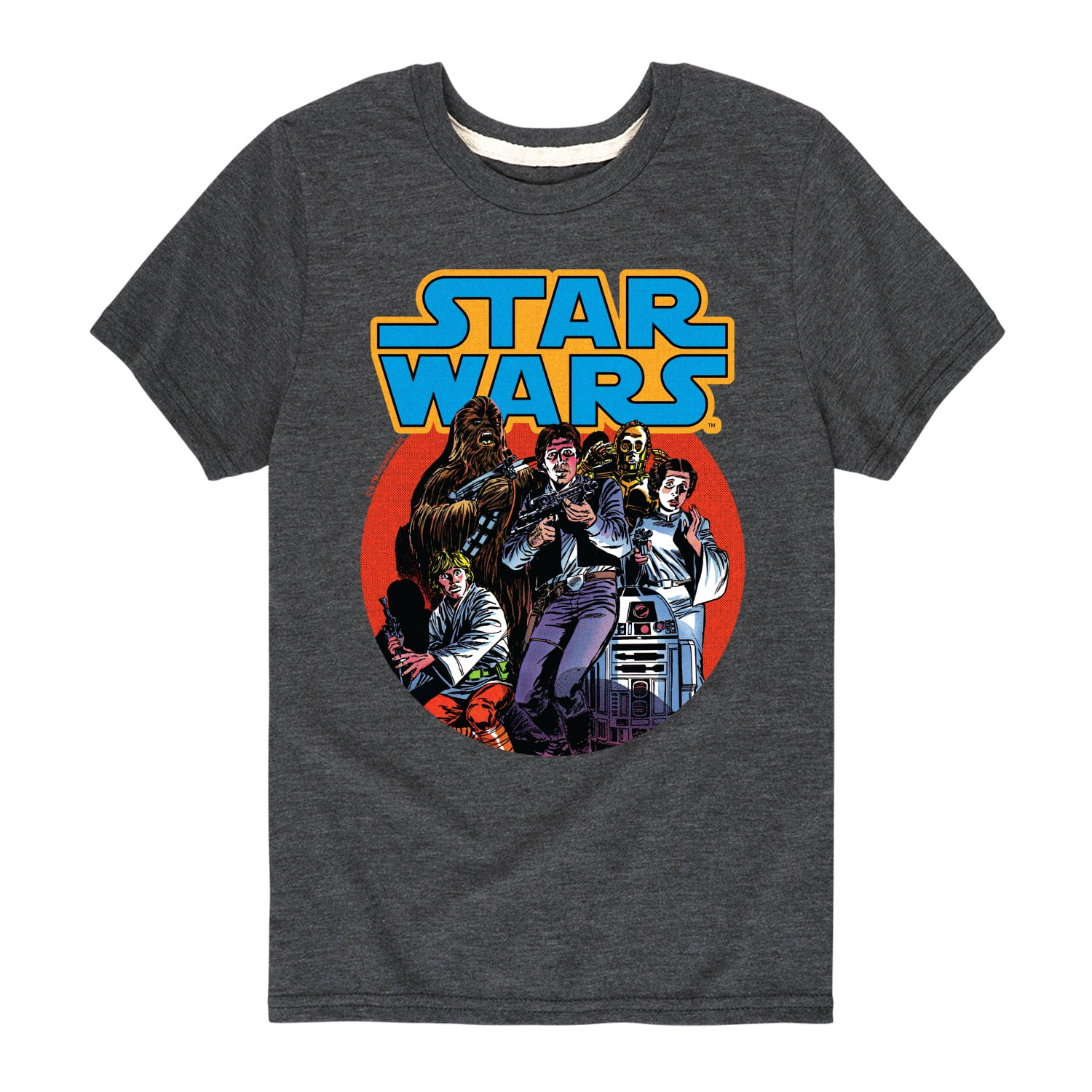Star Wars - Han Solo Comic Toddler And Youth Short Sleeve Tee - Walmart.com