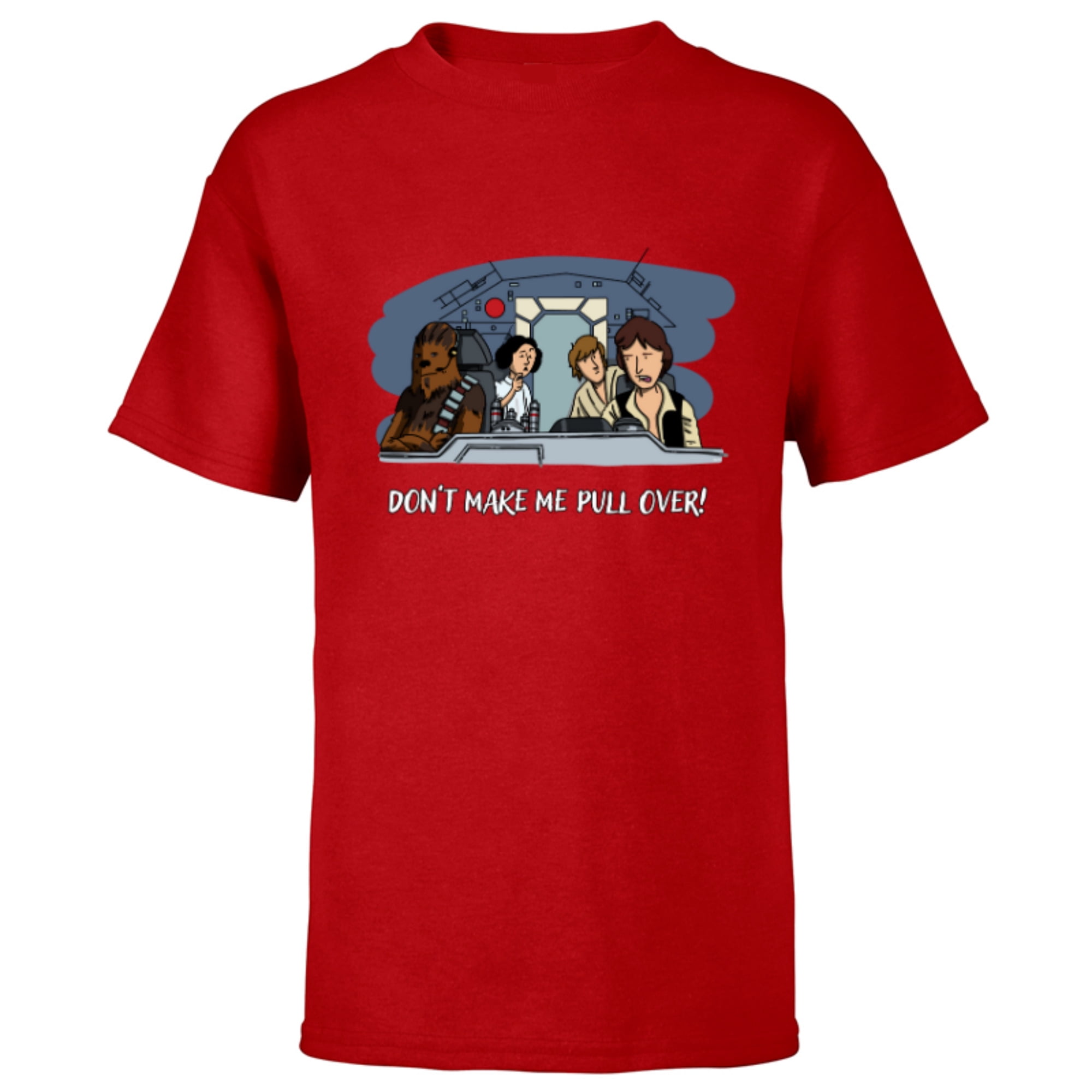 Star Wars Han Solo Falcon “Don’t Make Me Pull Over” Funny - Short ...