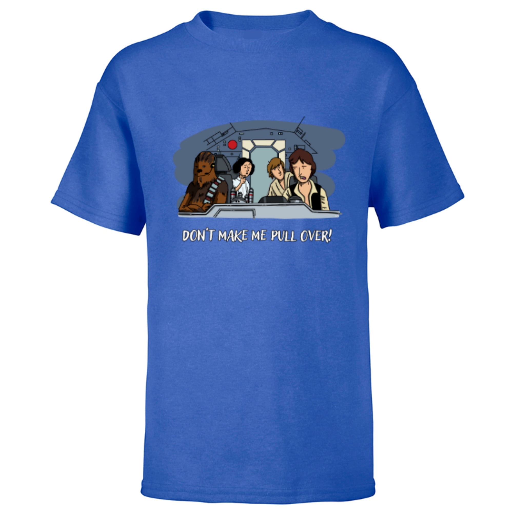Star Wars Han Solo Falcon “Don’t Make Me Pull Over” Funny - Short ...