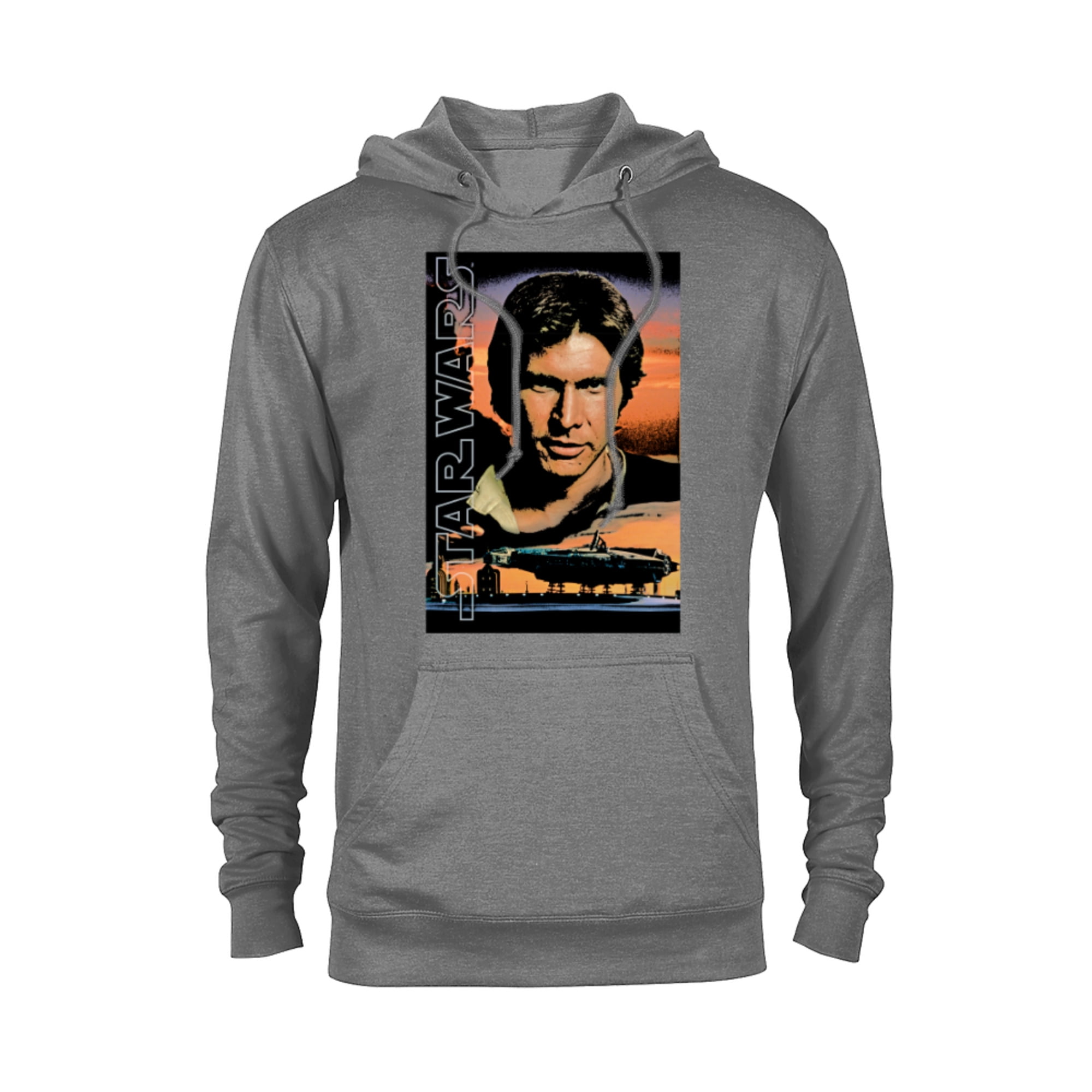 Star Wars Han Solo Millennium Falcon Poster - Pullover Hoodie for ...