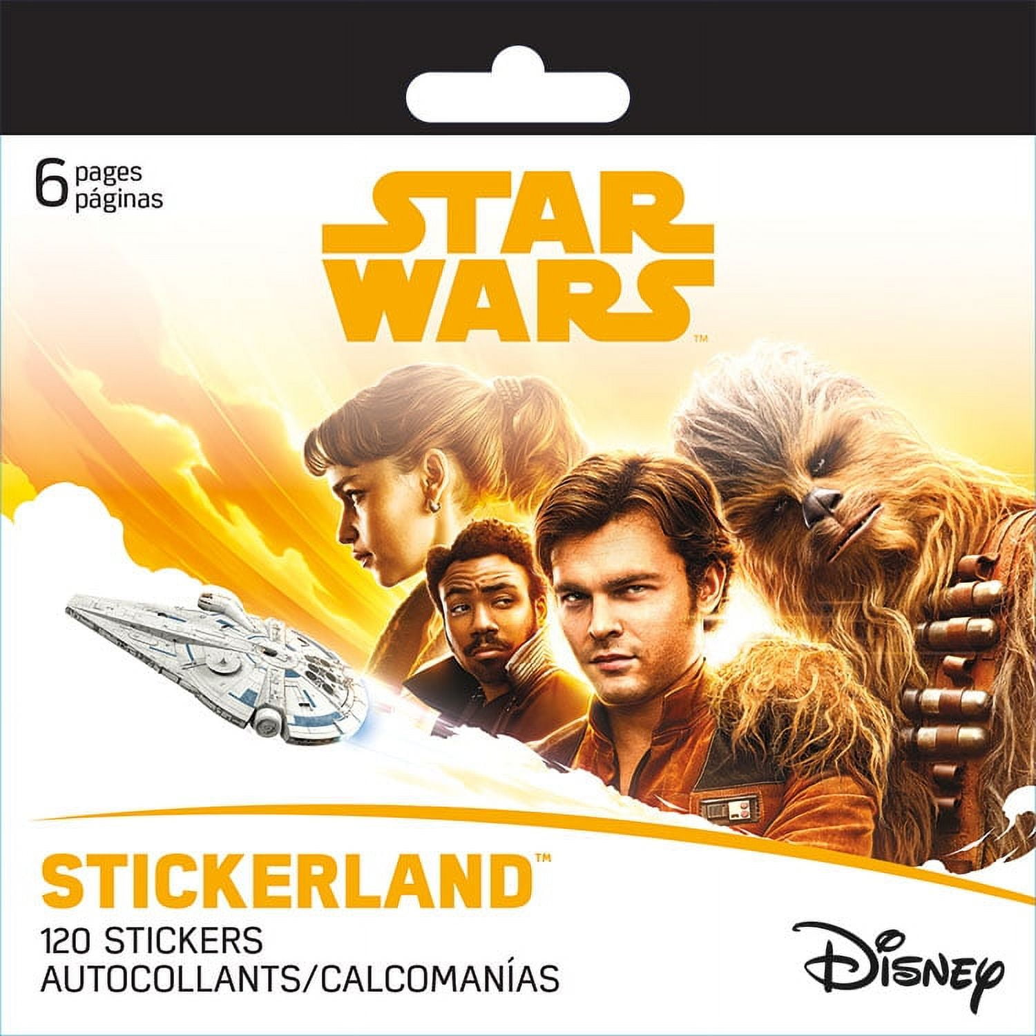 Star Wars Han Solo Stickerland Pad, 6 Pages - Walmart.com