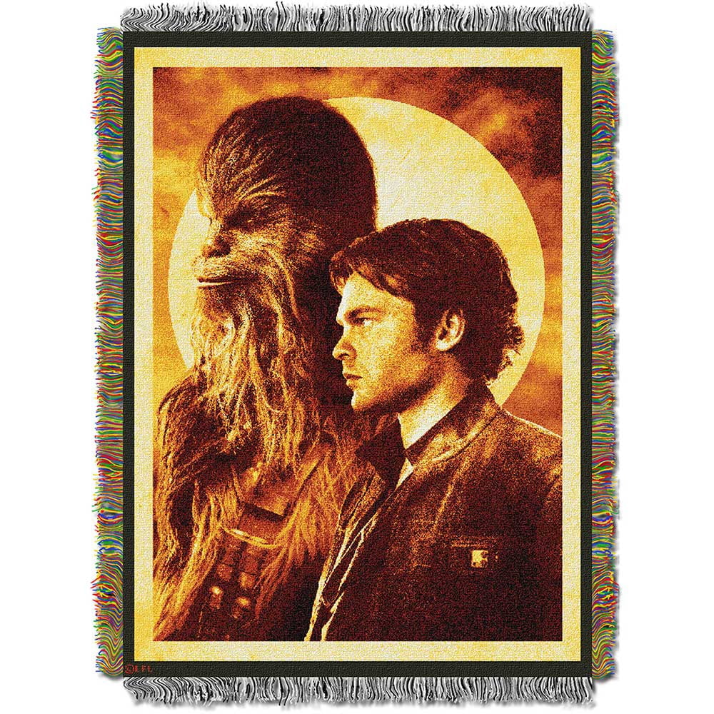 Star Wars Han Solo Two Pirates Woven Tapestry Throw Blanket - Walmart.com