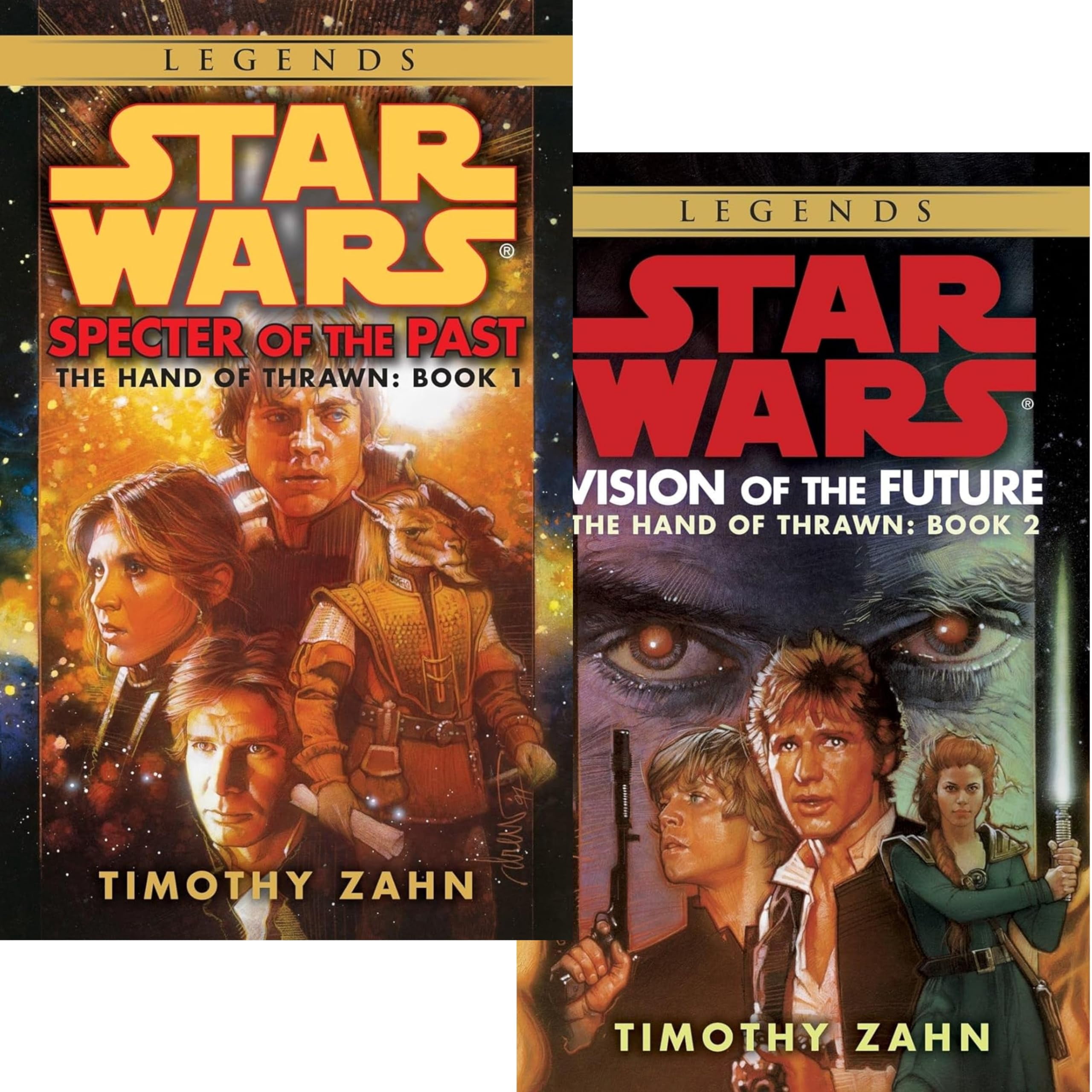 Star Wars Hand of Thrawn Duology 2 Book Set: Vision of the Future ...