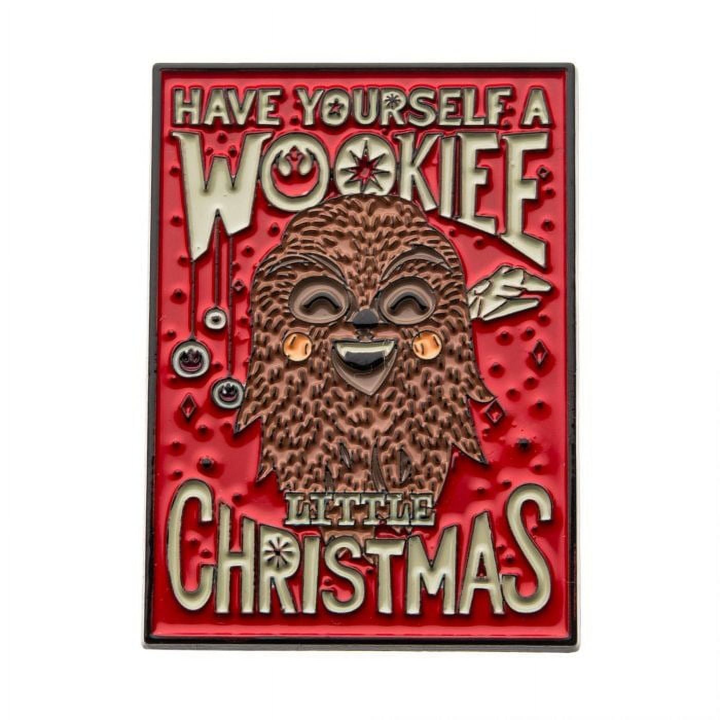 Star Wars "Have yourself a Wookie Little Christmas" Lapel Pin - Walmart.com