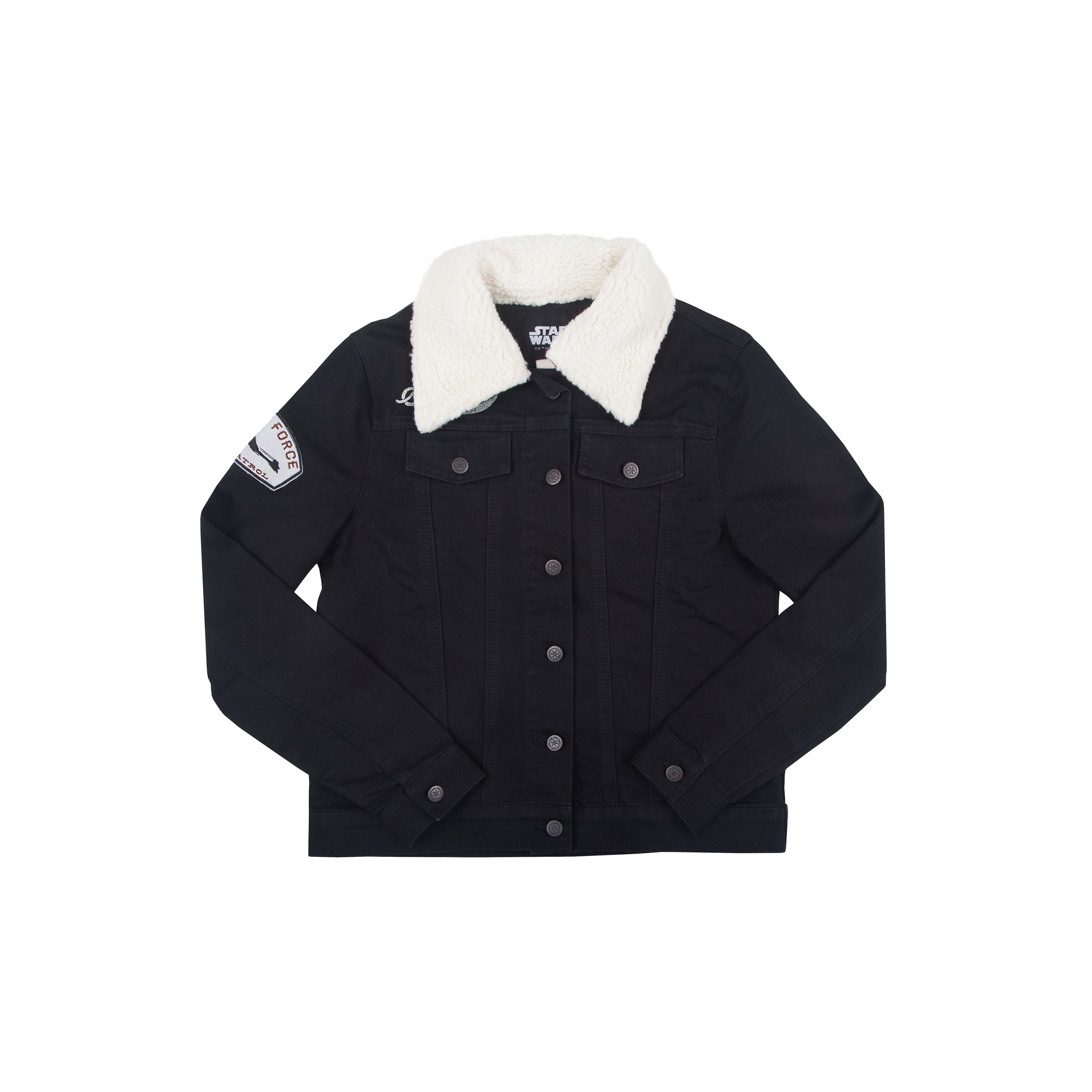 Heroes & Villains Star Wars Scout Trooper Denim Jacket, Sherpa Collar ...