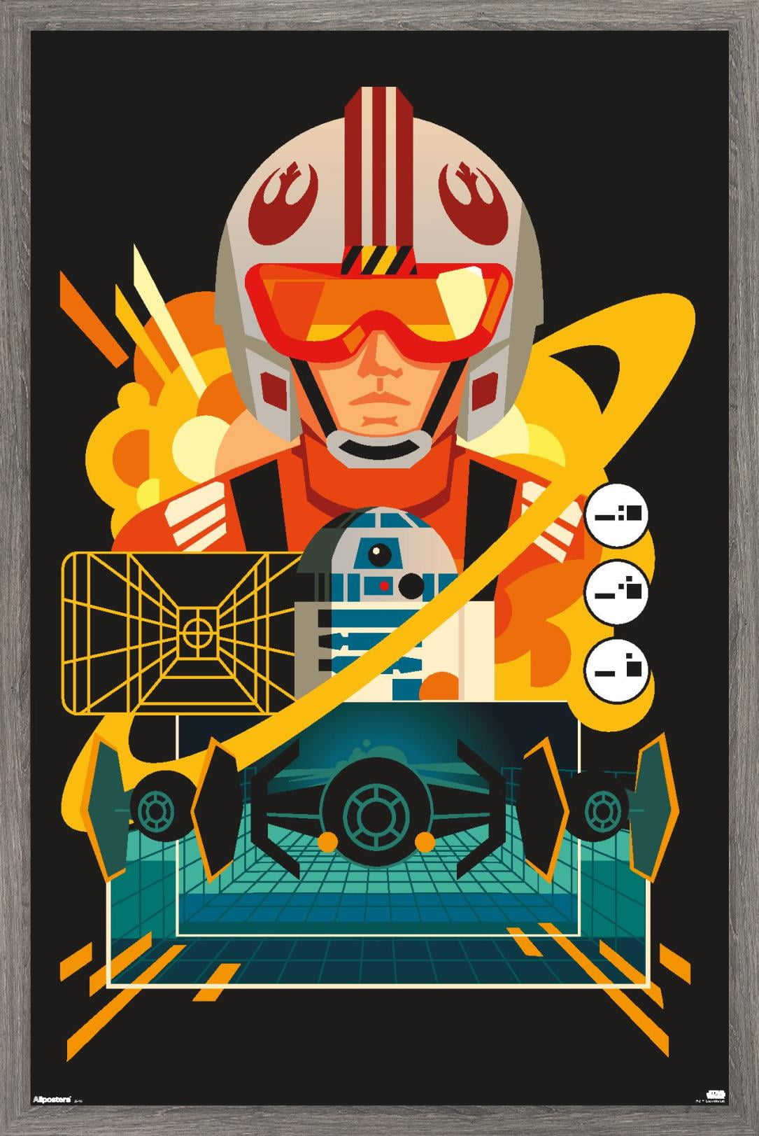 Star Wars: Heroic Gestures - Luke Skywalker and R2-D2 Wall Poster, 22. ...